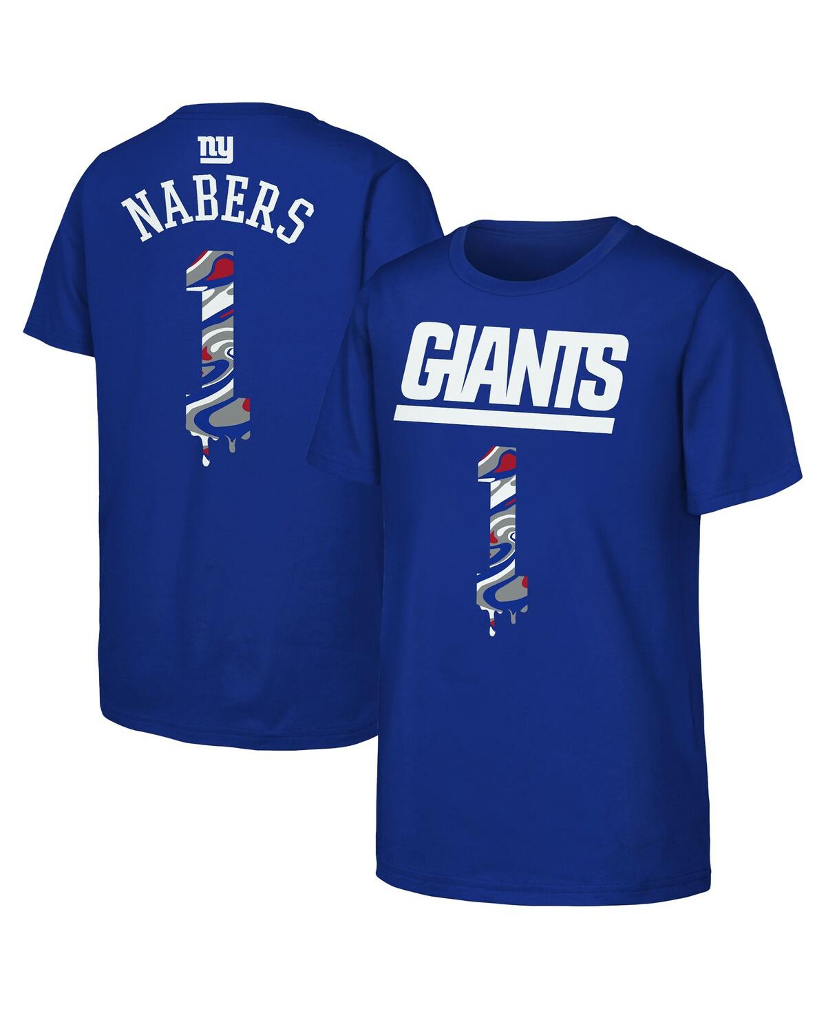 Click here for Outerstuff Big Boys and Girls Malik Nabers Royal N... prices