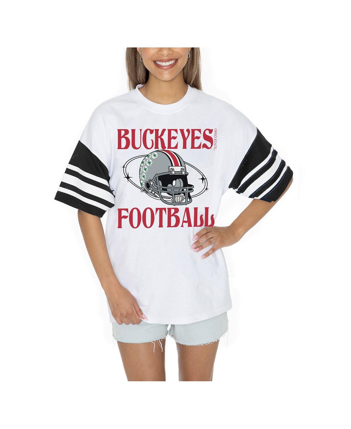 Click here for Gameday Couture Womens White Ohio State Buckeyes S... prices