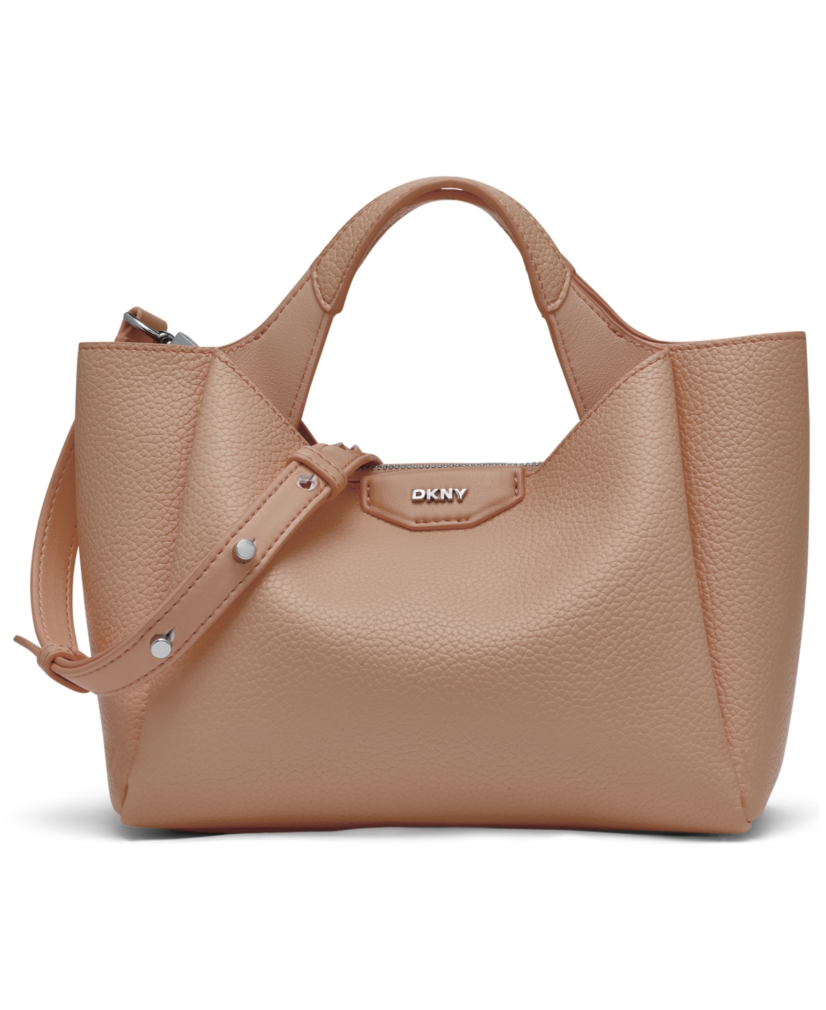 Click here for Dkny Willa Small Satchel Bag - Cappucino prices