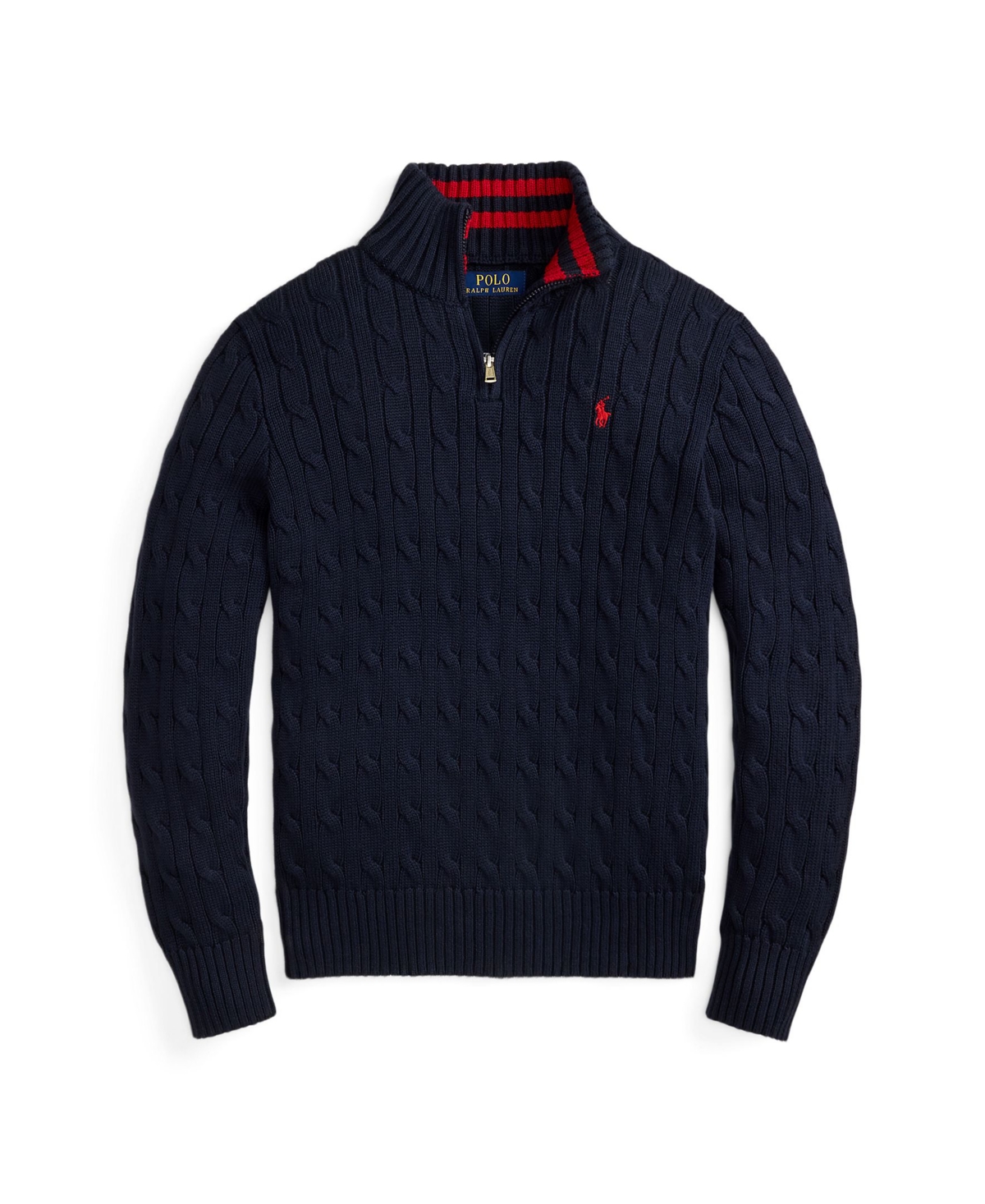 Click here for Polo Ralph Lauren Boys 8-20 Quarter-Zip Sweater -... prices