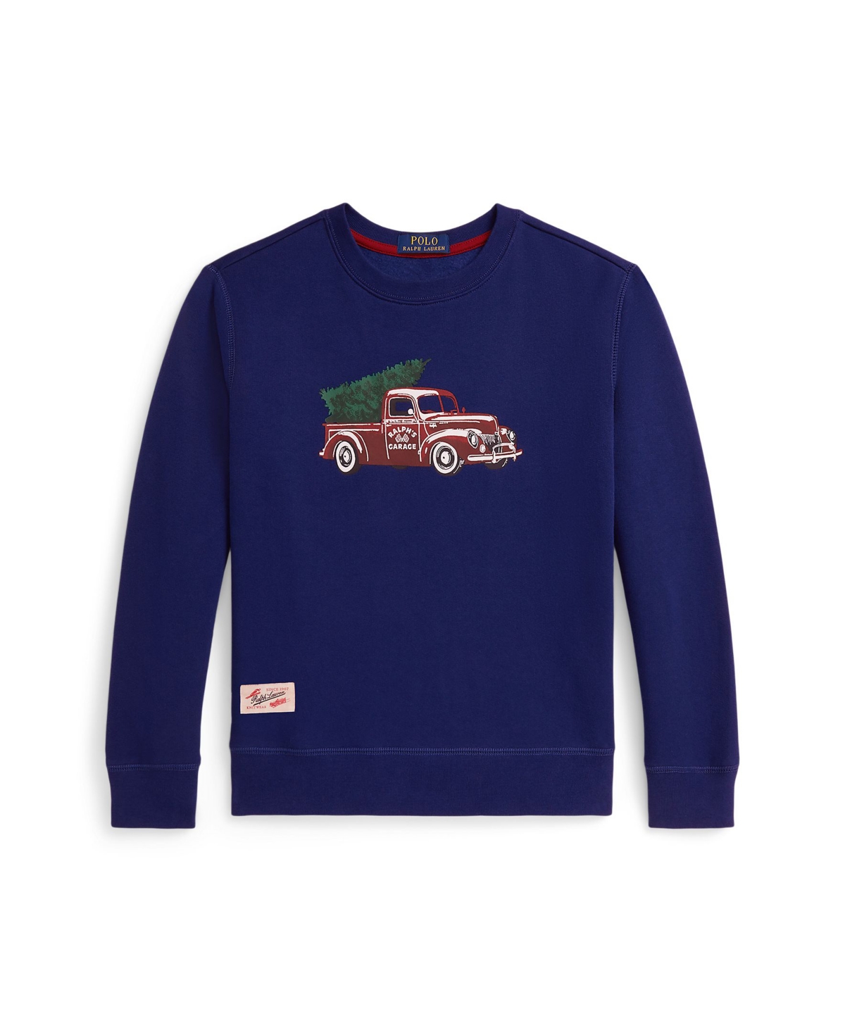 Click here for Polo Ralph Lauren Boys 8-20 Printed Sweatshirt - N... prices