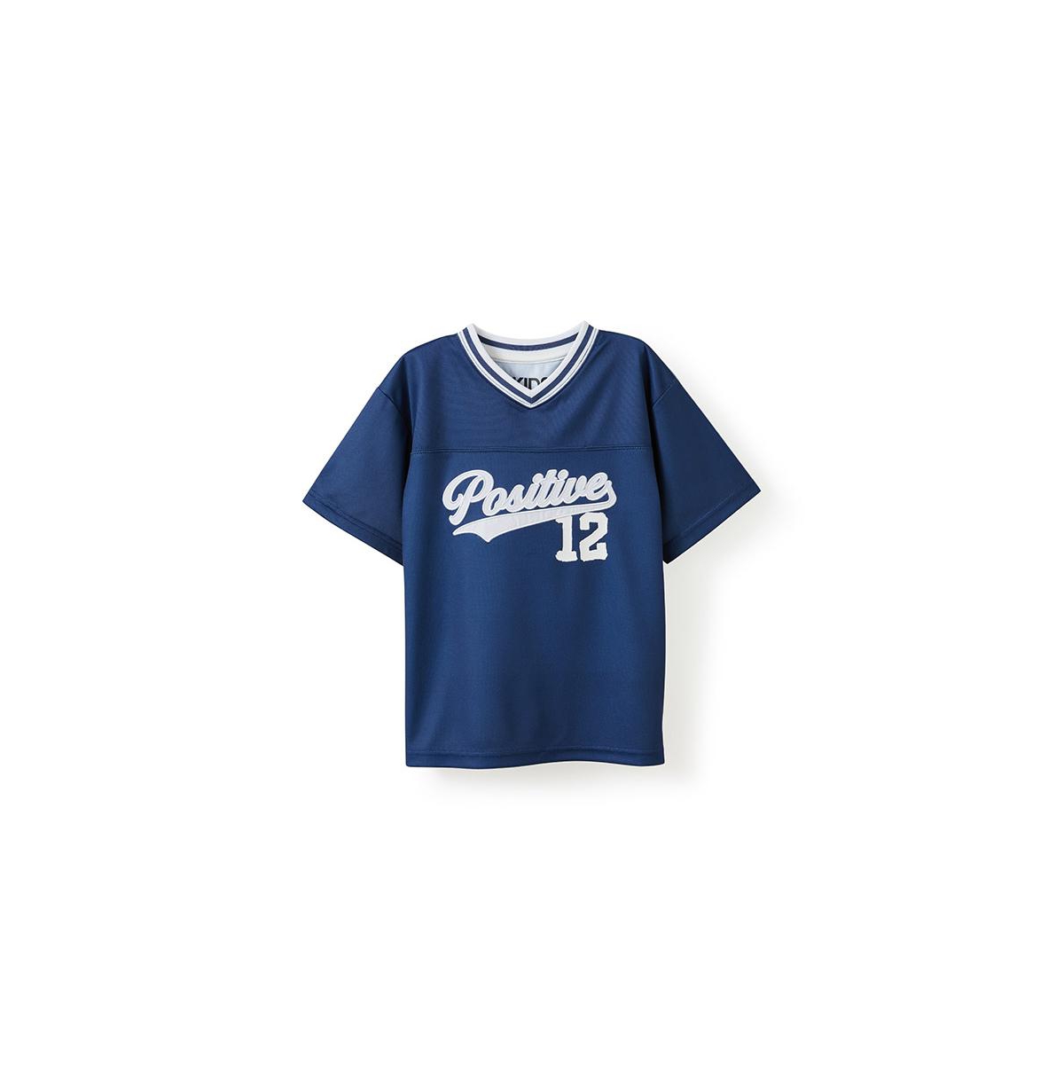Click here for Cotton On Boys Short Sleeve Sport V-Neck Tee - Dee... prices