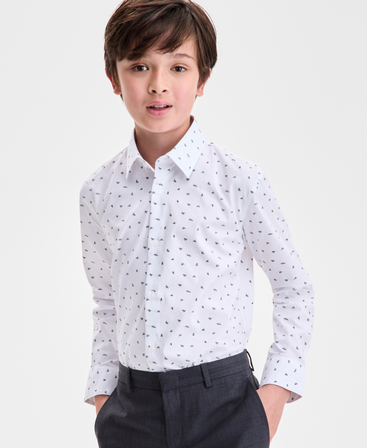 Click here for Kenneth Cole Reaction Boys 8R-20R White and Green... prices