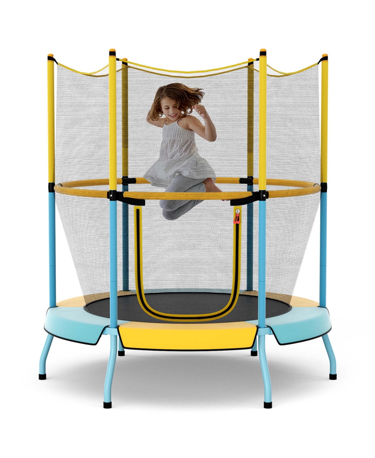 Click here for 48" Toddler Trampoline for Kids with Safety E... prices