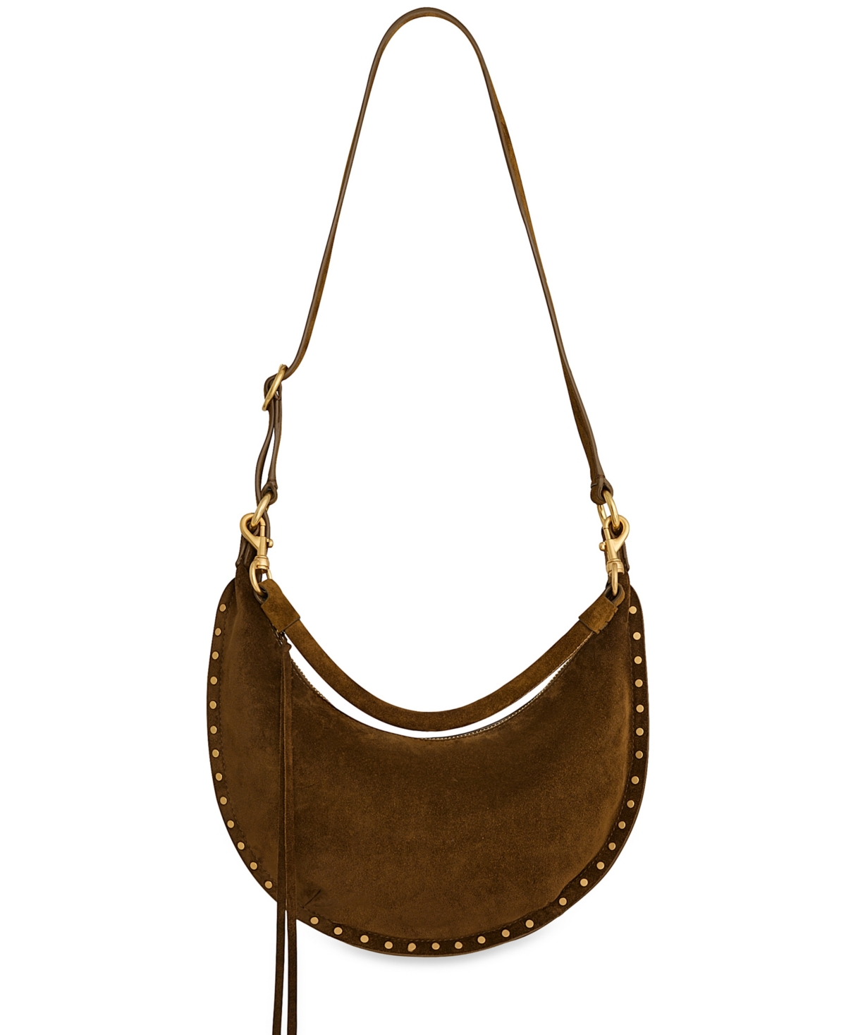 Rebecca Minkoff Darren Small Crescent Crossbody Bag - Vintage