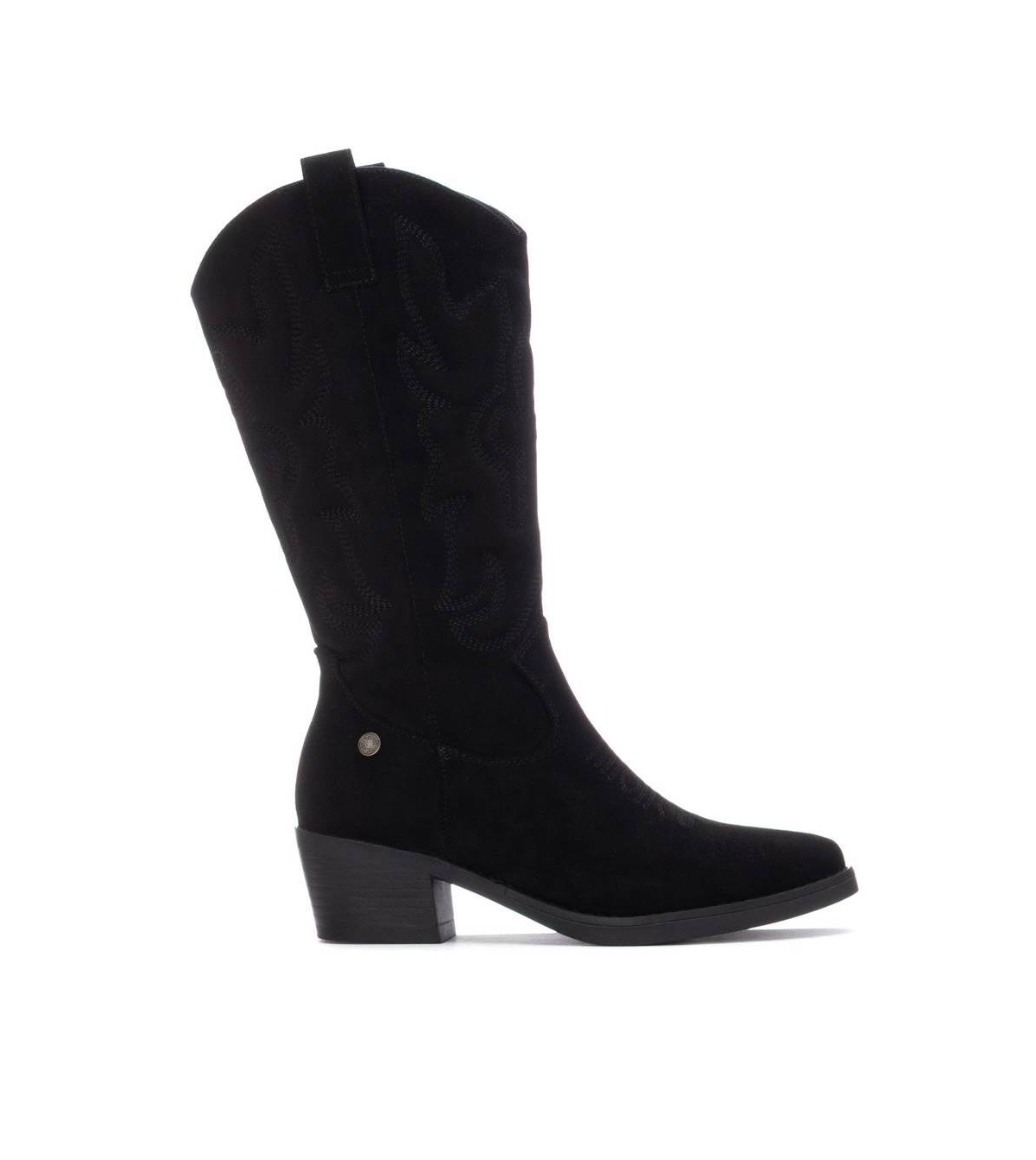 Click here for Womens Italian Western Suede Booties Refresh Colle... prices