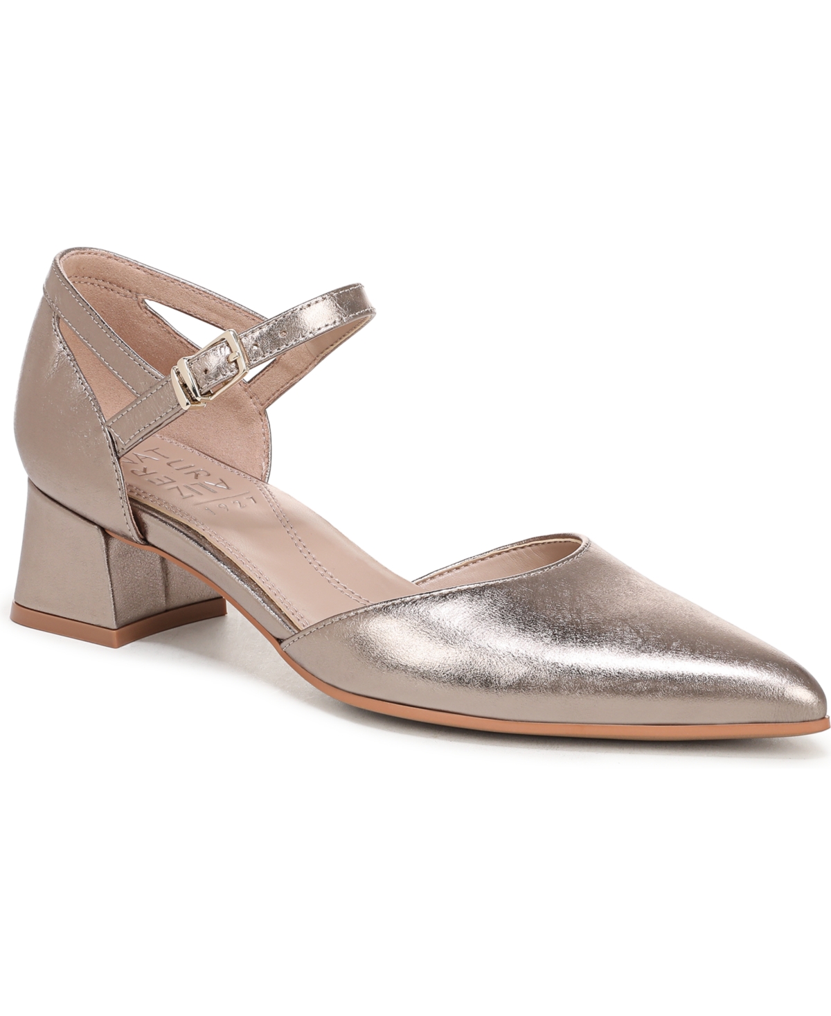 Click here for Naturalizer Womens Maddox Block Heel Ankle Strap P... prices