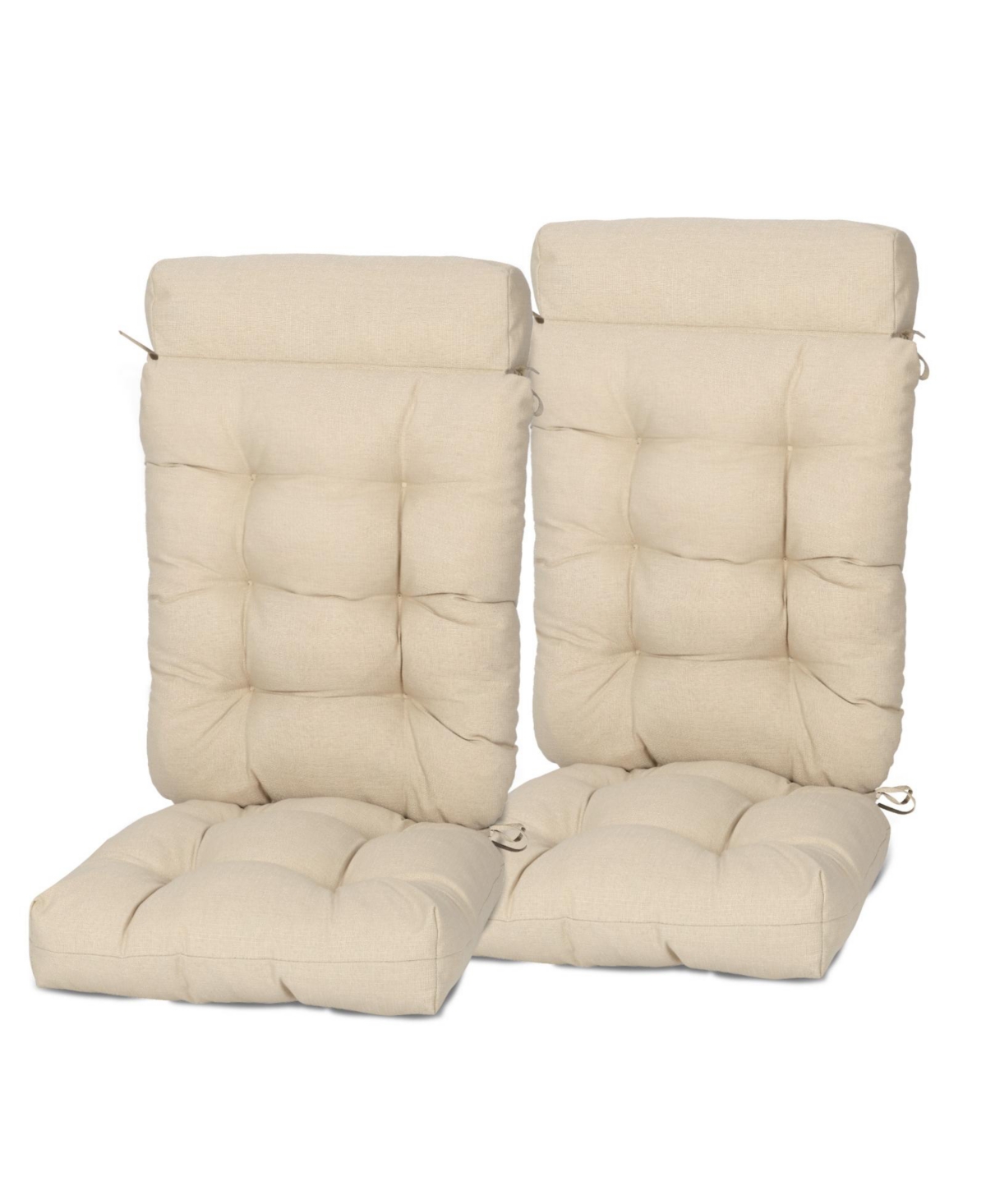 Click here for Aoodor Tufted Rocking Chair Cushion  High Back Cha... prices