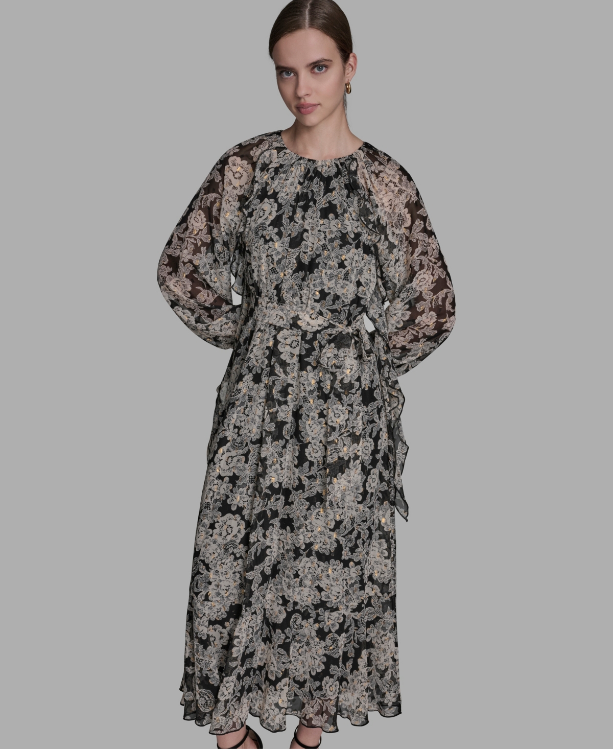 Click here for Bcbg Womens Printed Maxi Dress - Black/ecru prices