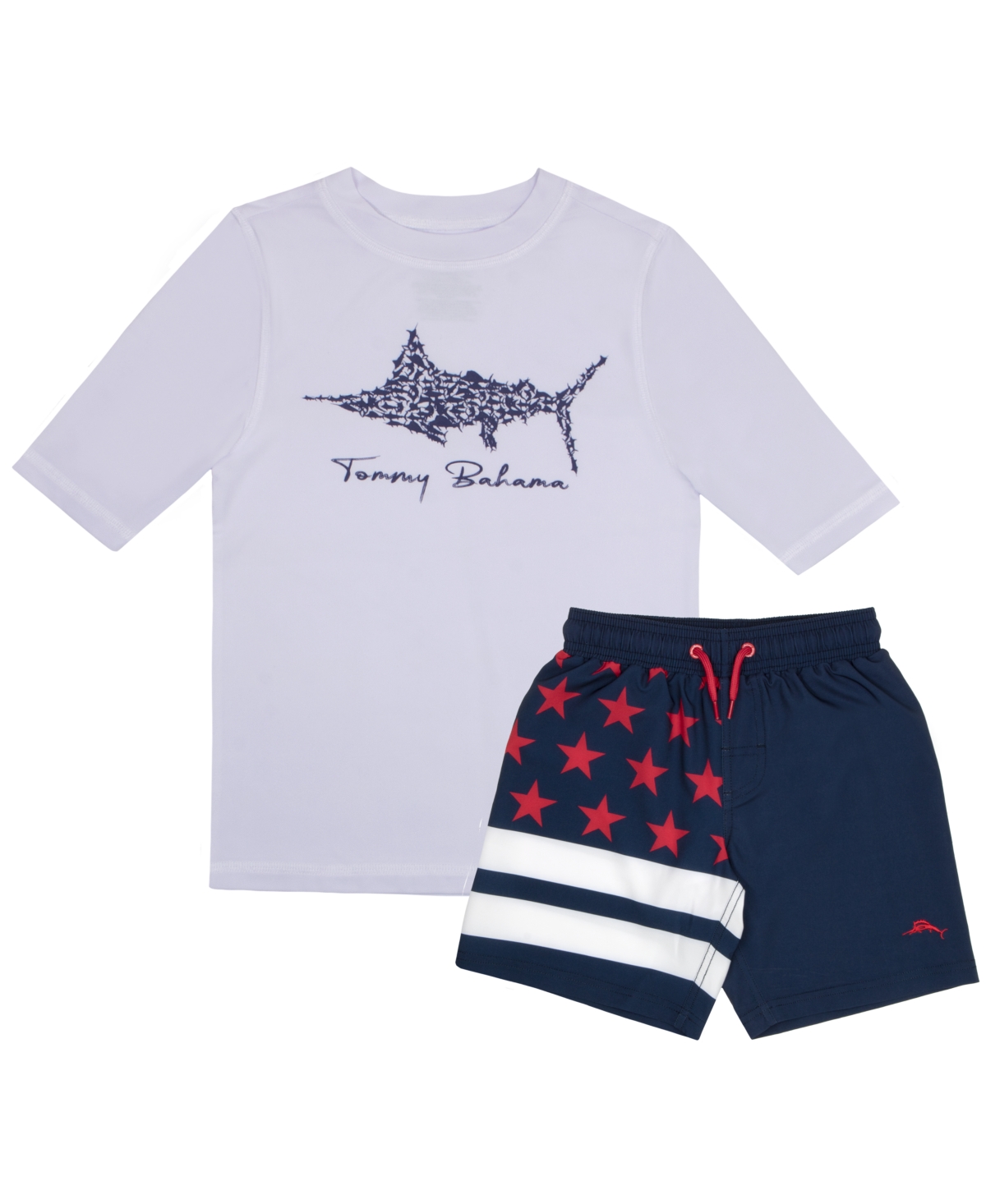 Click here for Tommy Bahama Little Boys 2 Piece Swimsuit Rash Gua... prices