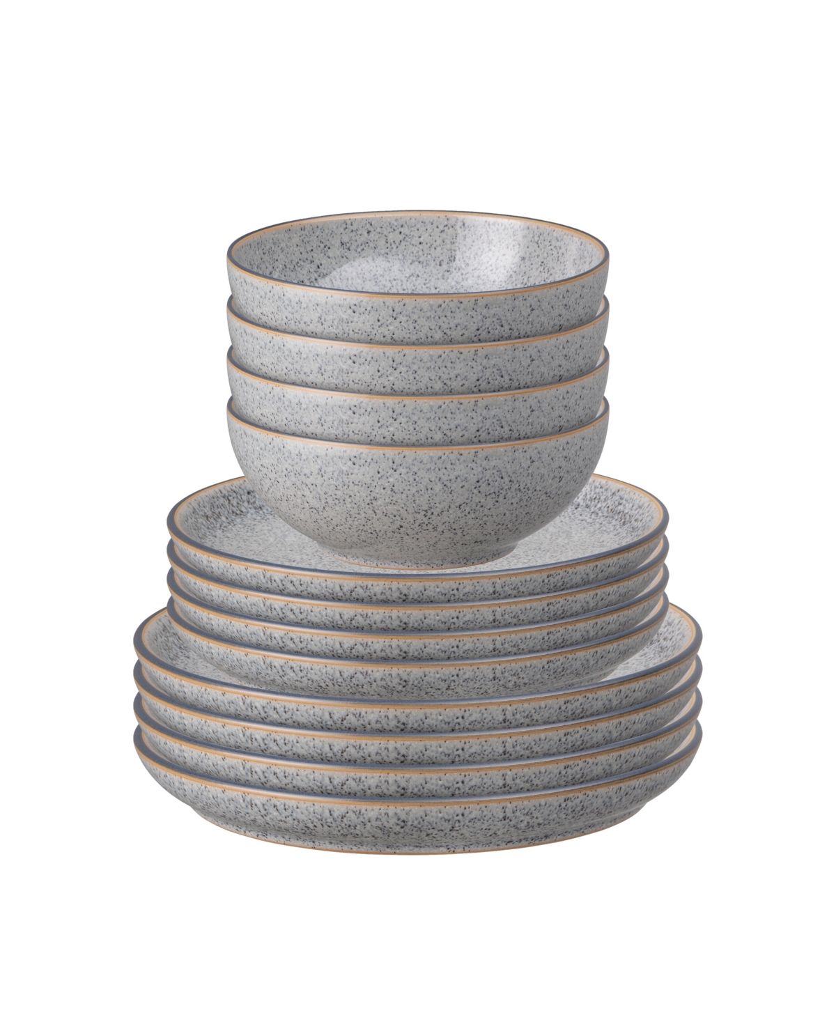 Click here for Denby Studio Grey 12 Pc. Dinnerware Set  Service f... prices