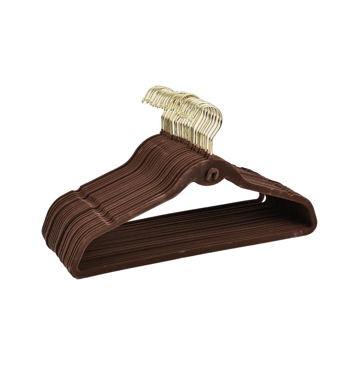 Click here for Trio Essentials 50PK Heavy Duty Velvet Hangers wit... prices