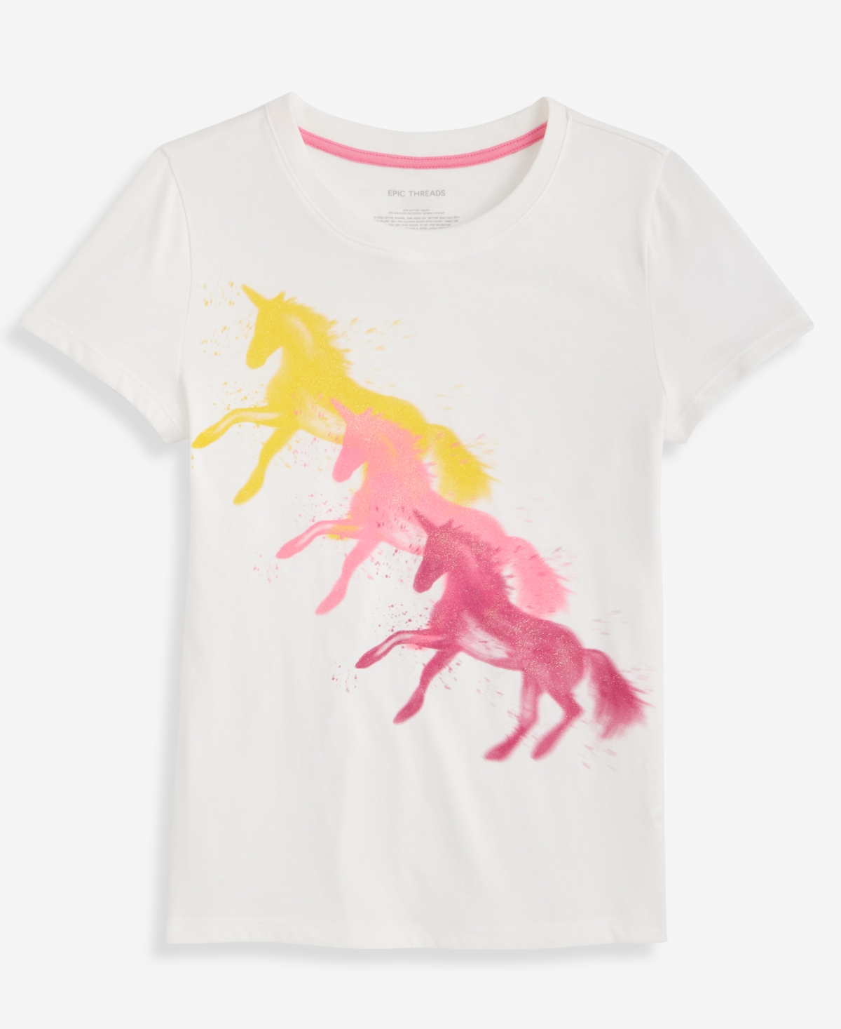 Click here for Epic Threads Girls 5-20 Unicorn Graphic Printed Sh... prices
