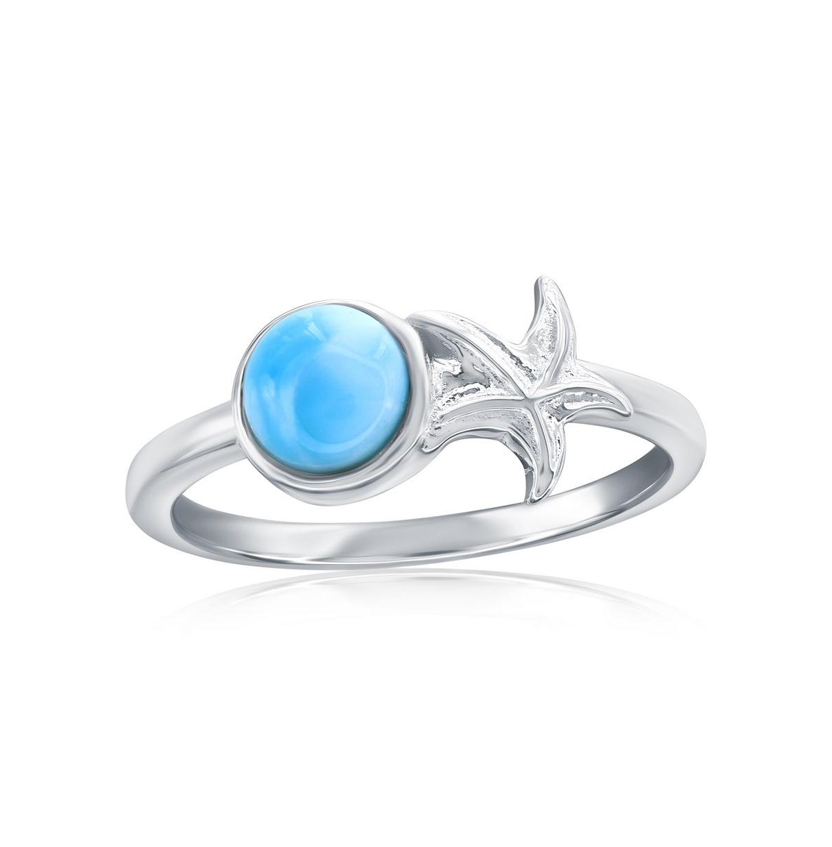 Click here for Caribbean Treasures Sterling Silver  Round Larimar... prices