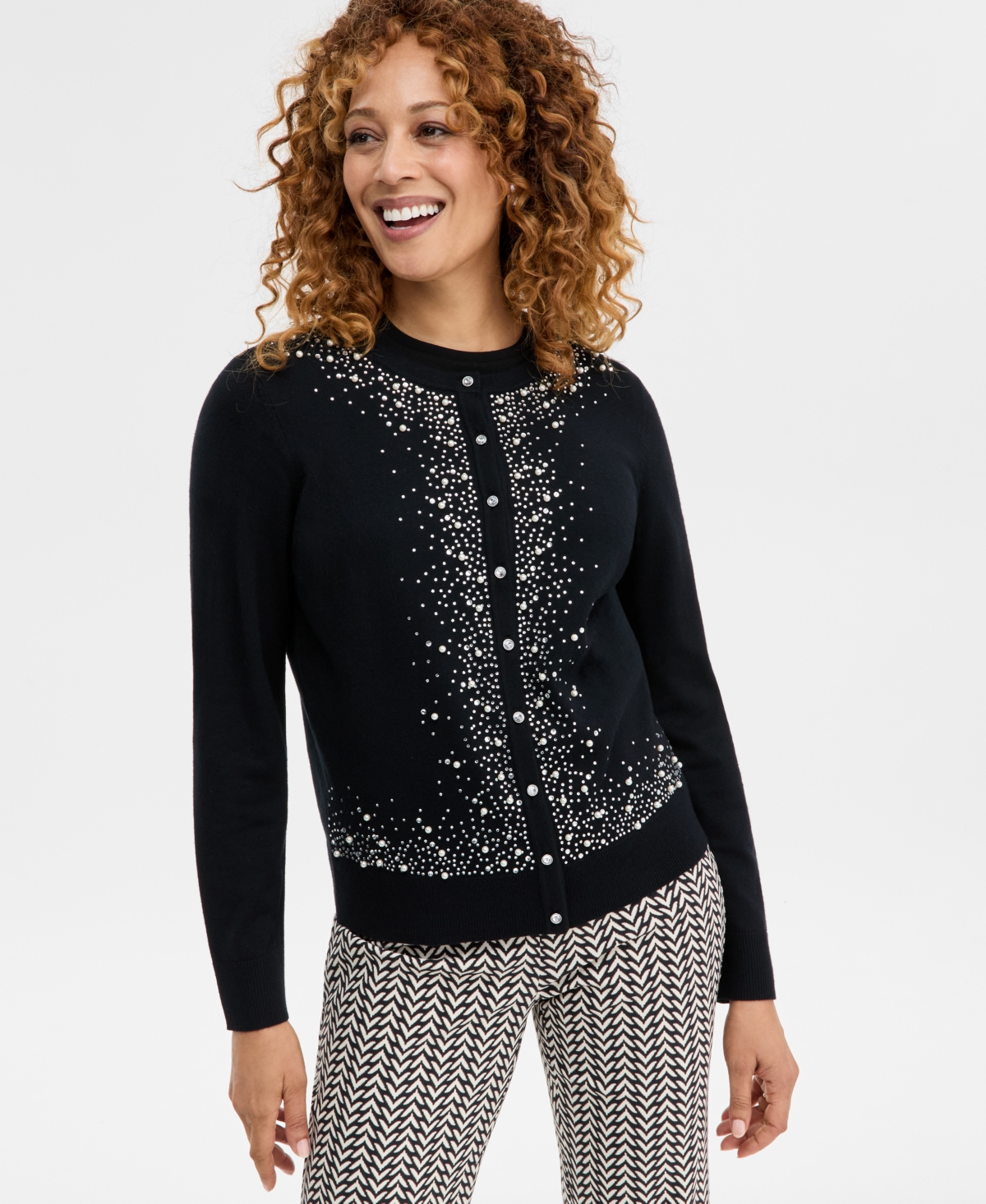 Click here for Jm Collection Womens Embellished Border Party Card... prices