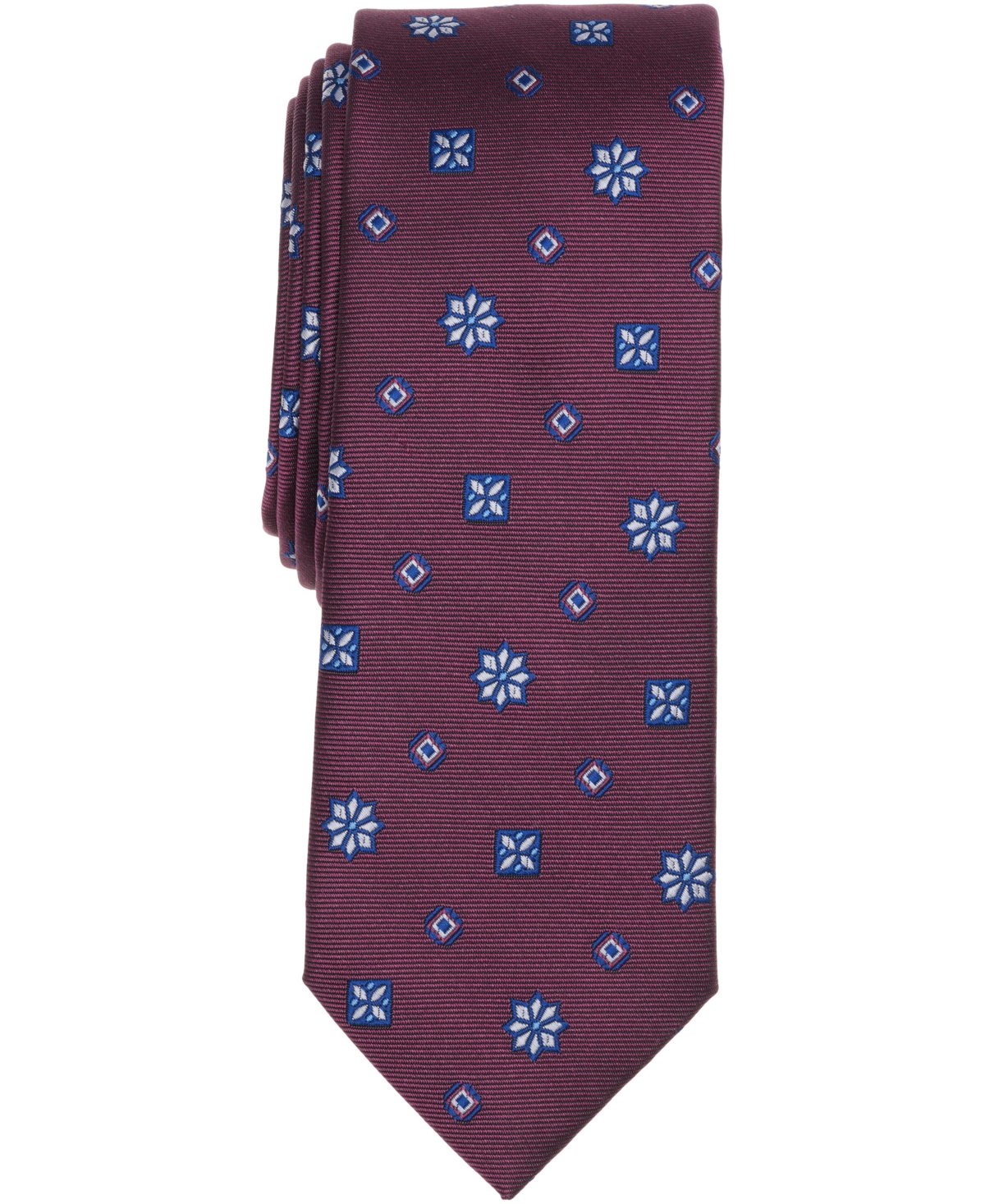 Click here for Bar Iii Mens Admiral Neat Floral Print Tie  Macys... prices