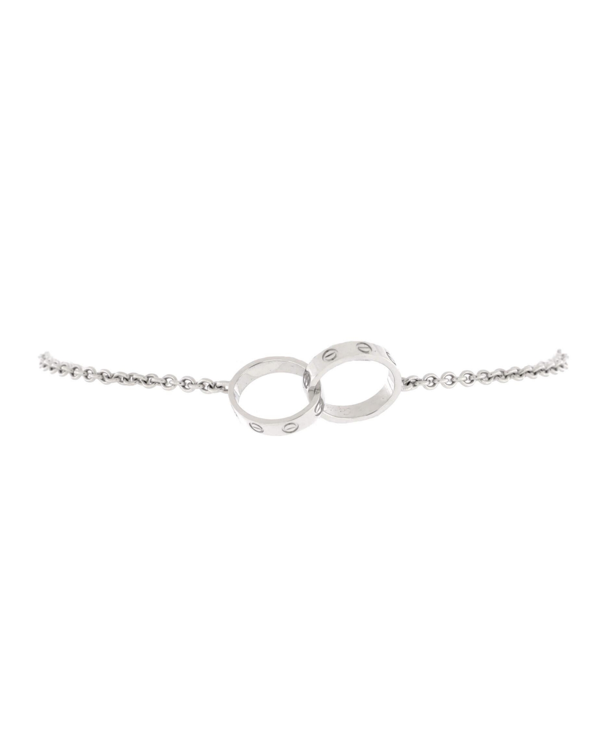 Click here for Pre-Owned Cartier Love Interlocking Bracelet - 18k... prices