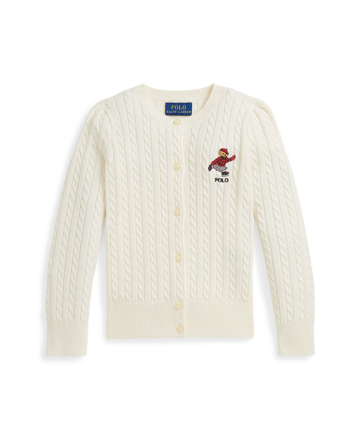 Click here for Polo Ralph Lauren Girls 2T-6X Long Sleeves Mini-Ca... prices