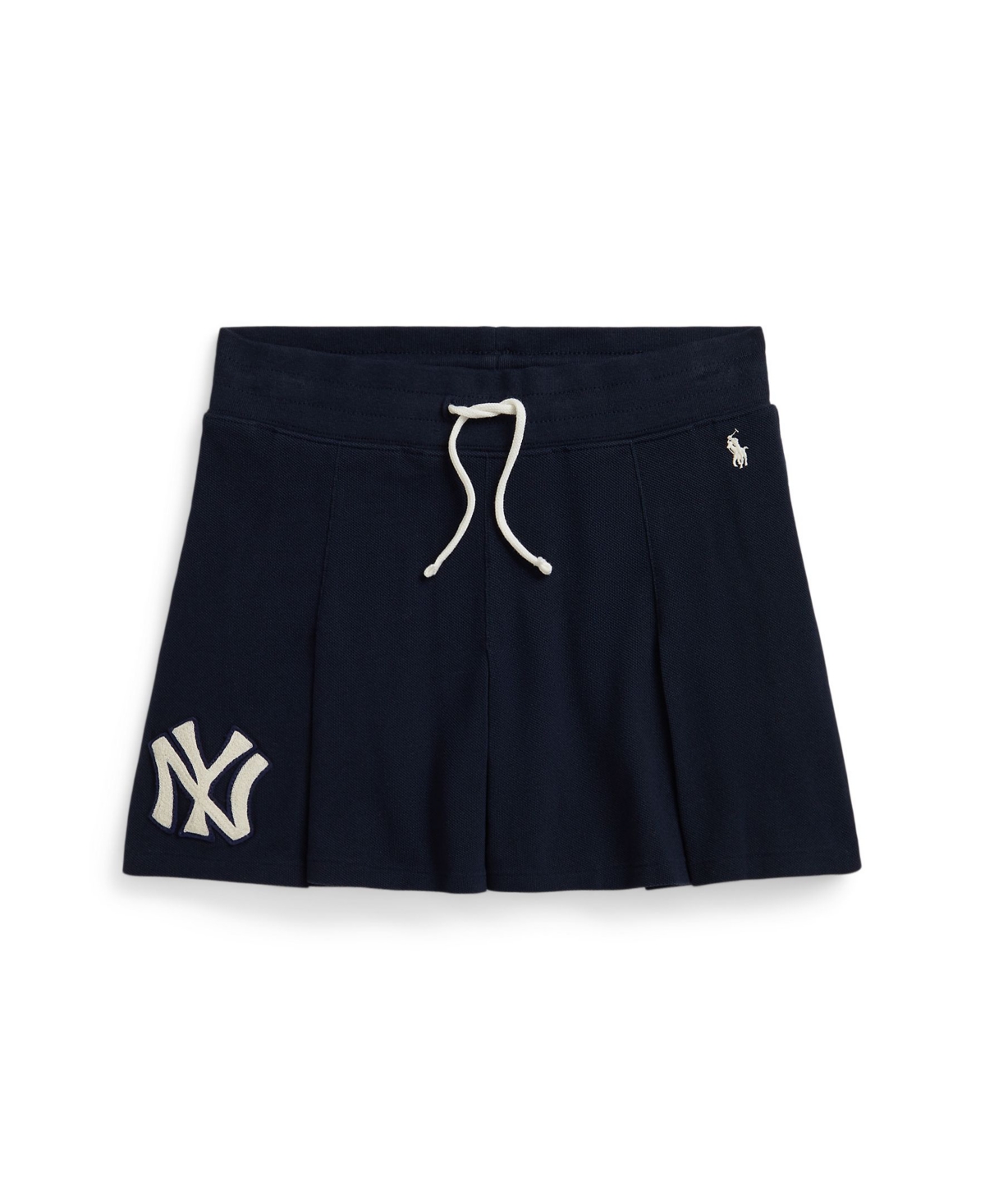 Polo Ralph Lauren Girls 7-16 Yankees Mesh Skorts - Aviator Navy