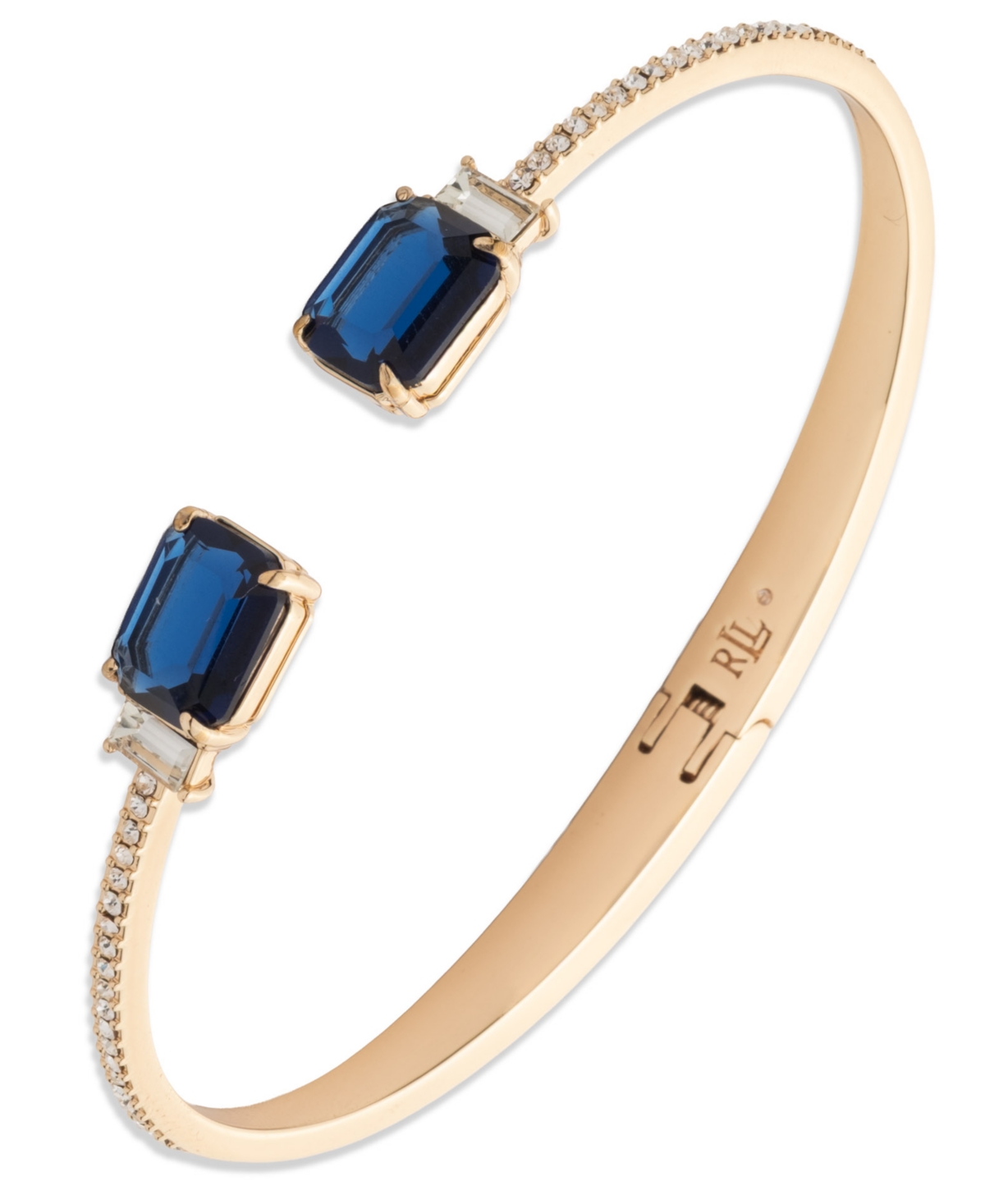 Click here for Lauren Ralph Lauren Crystal Stone Cuff Bracelet -... prices