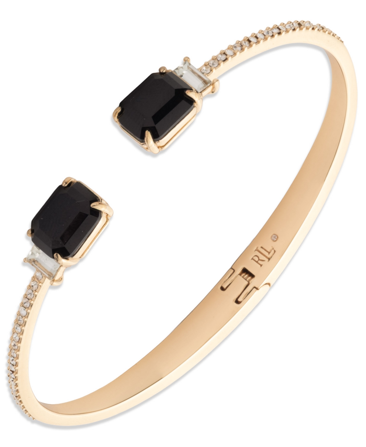 Click here for Lauren Ralph Lauren Crystal Stone Cuff Bracelet -... prices