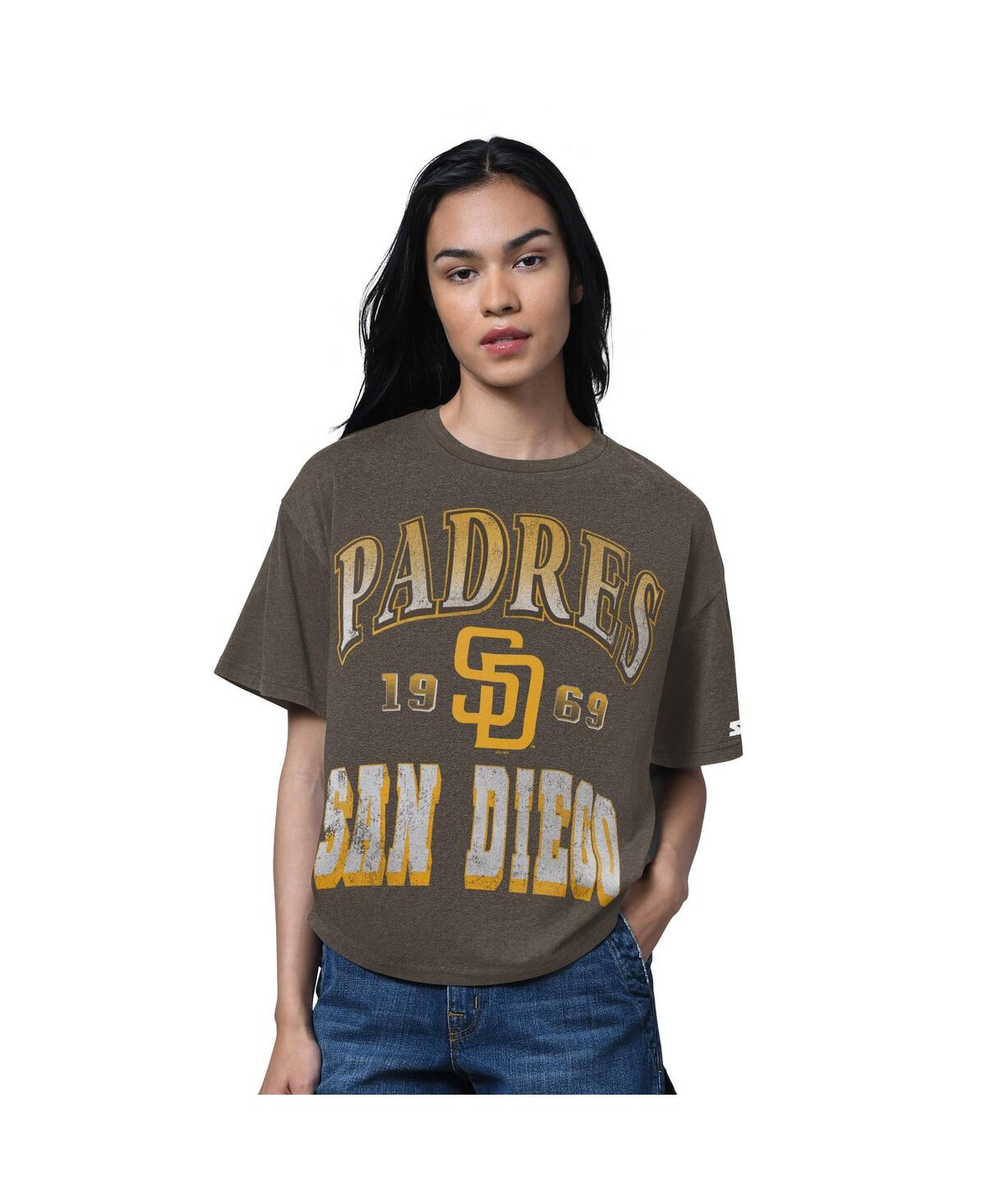 Click here for Starter WomensÂ  Brown San Diego Padres Oversized... prices