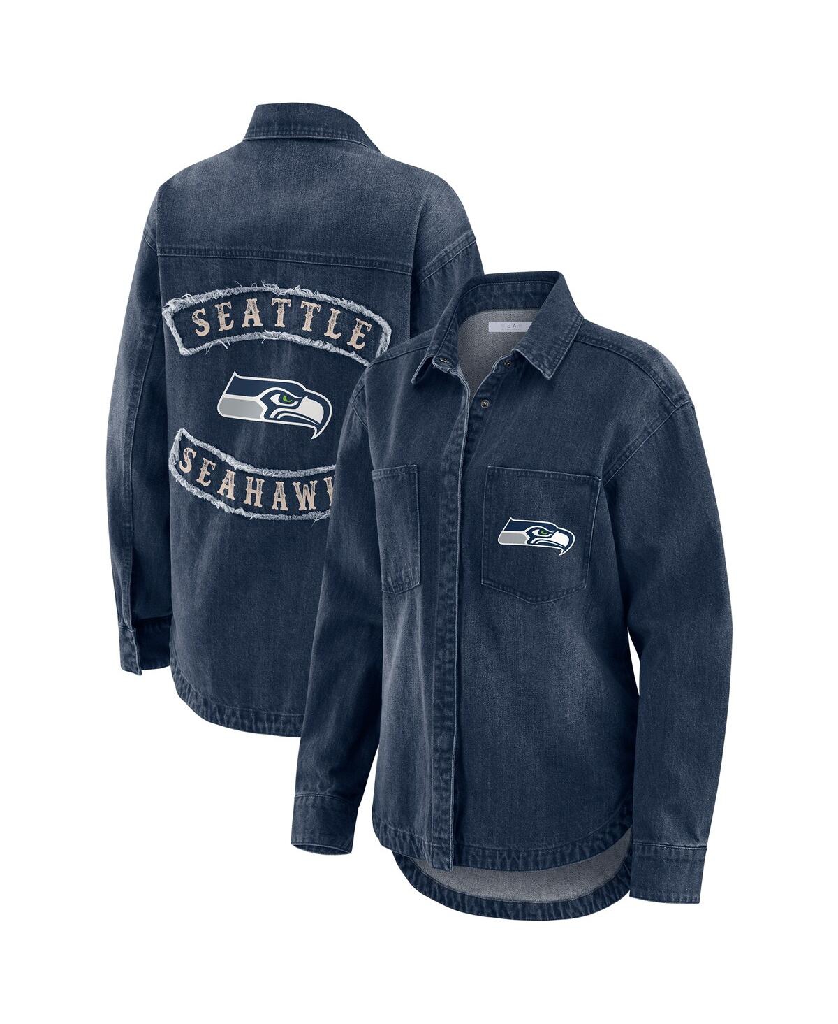 Click here for Wear by Erin Andrews Womens Denim Seattle Seahawks... prices