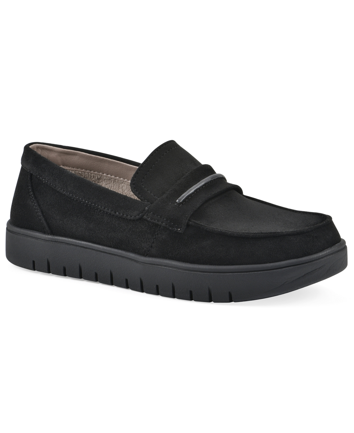 Click here for White Mountain Womens Nocci Recovery Loafer - Blac... prices
