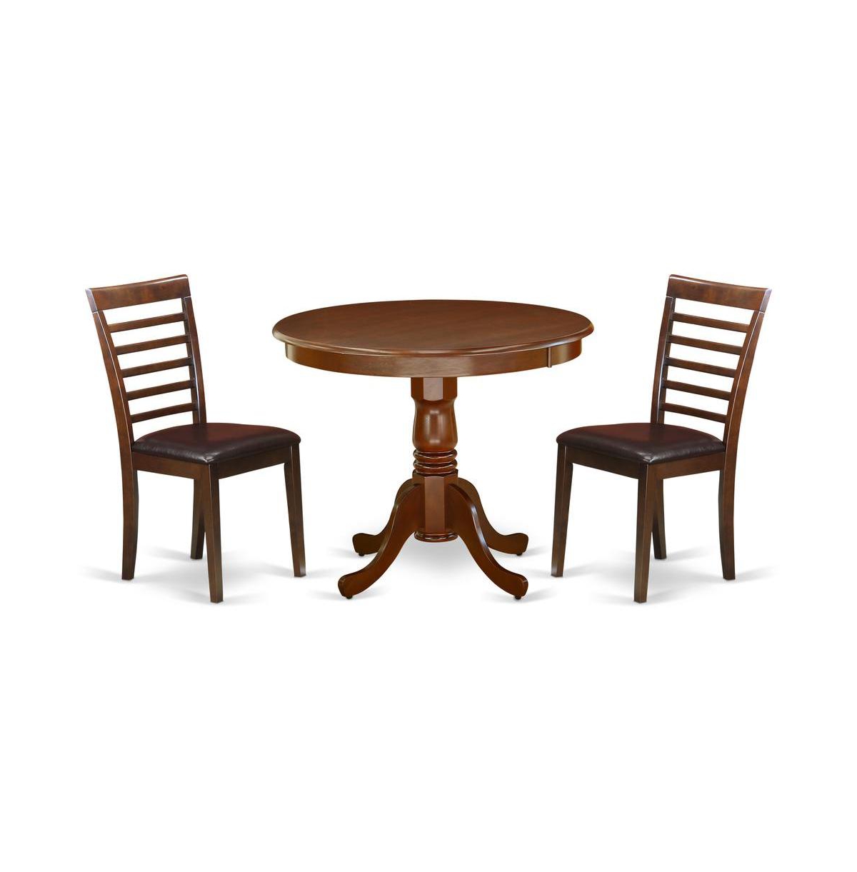 Click here for East West Furniture Dining Room Set Mahogany - Mah... prices