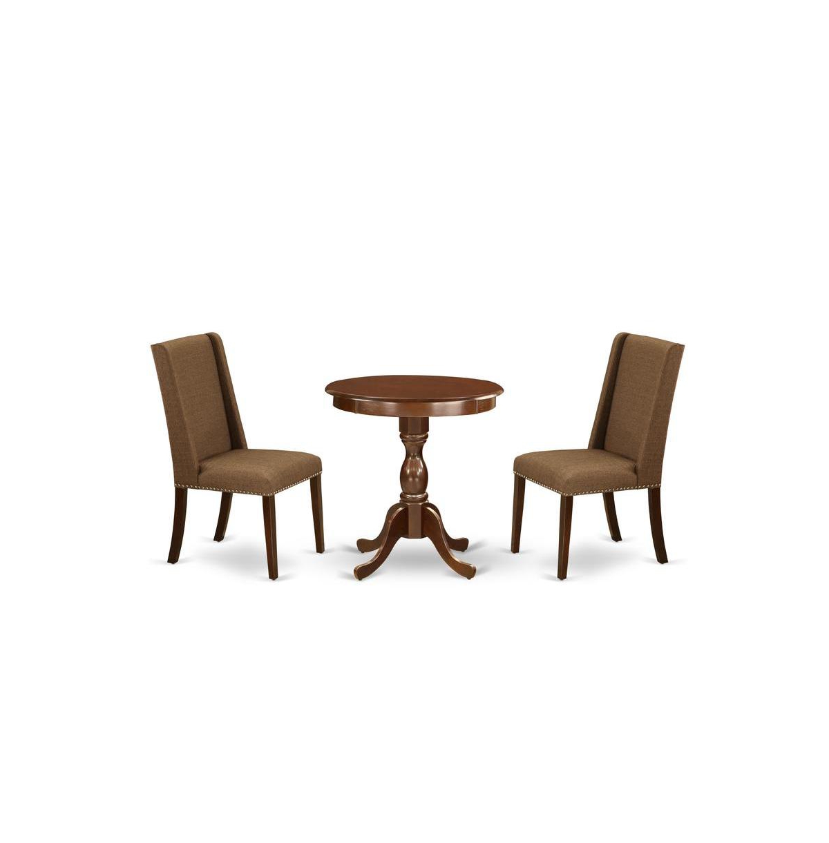 Click here for East West Furniture 3-Pc Modern Dining Table Set -... prices