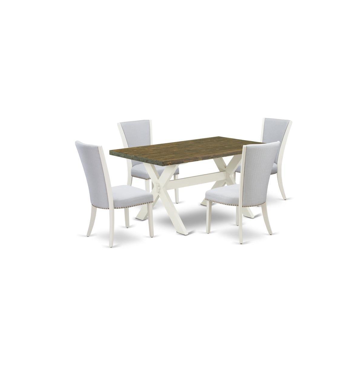 Click here for East West Furniture 5-Pc Dinette Set Consists of 4... prices