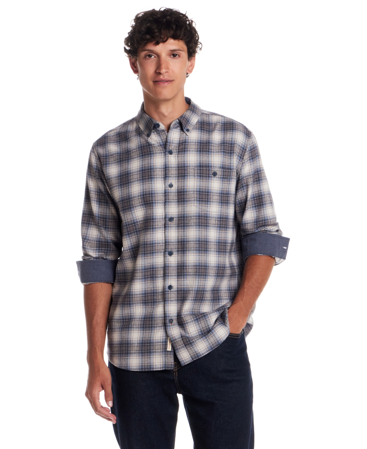 Click here for Weatherproof Vintage Mens Flannel Shirt - Windwade... prices