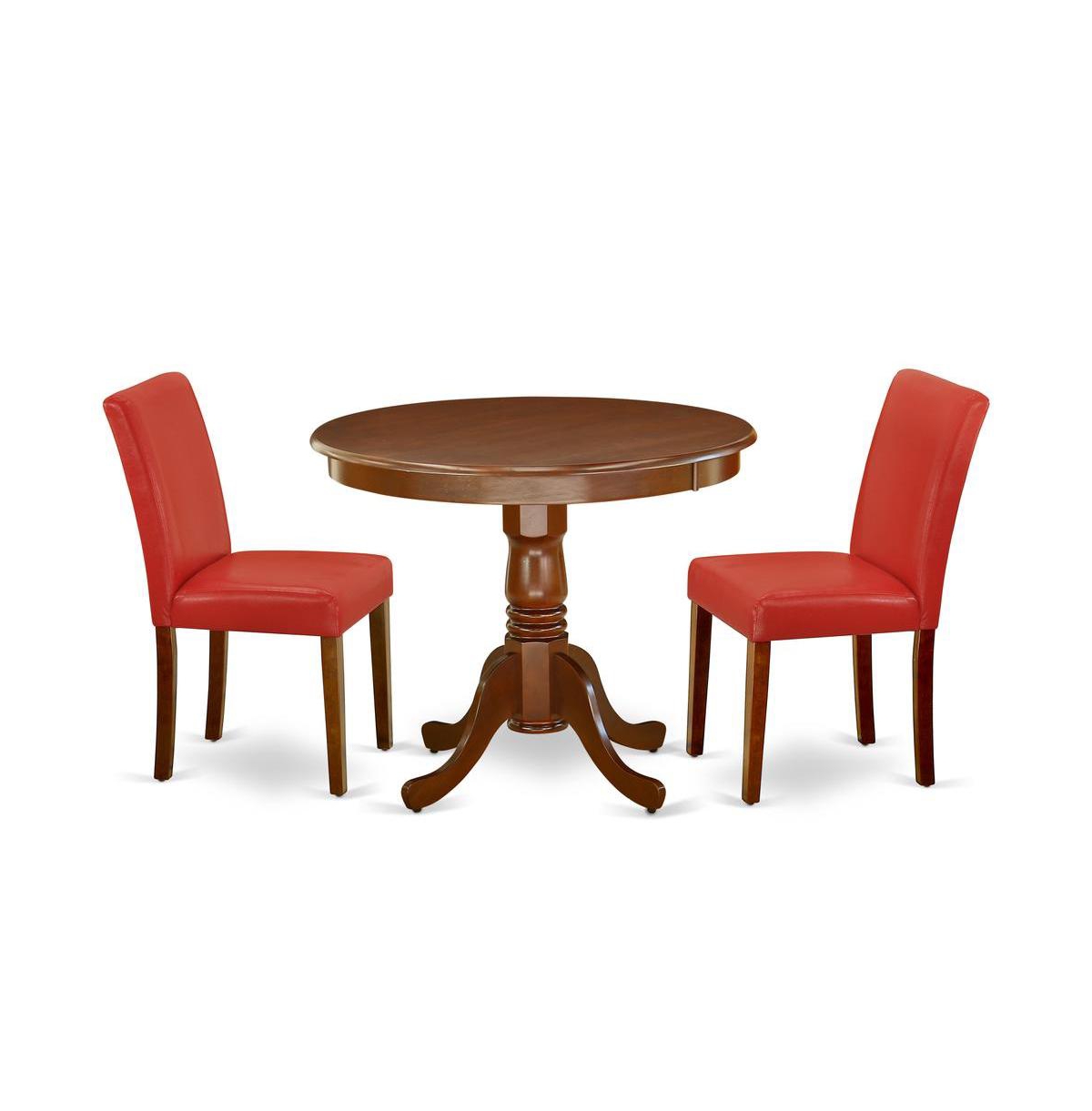Click here for East West Furniture Dining Room Set Mahogany - Mah... prices