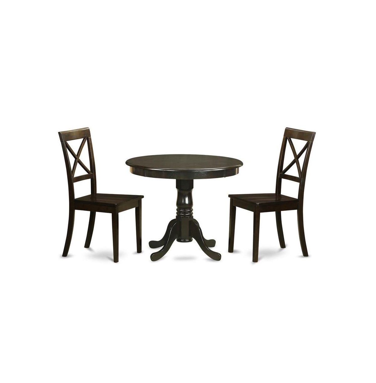Click here for East West Furniture 3 Pc Kitchen Table set- Table... prices