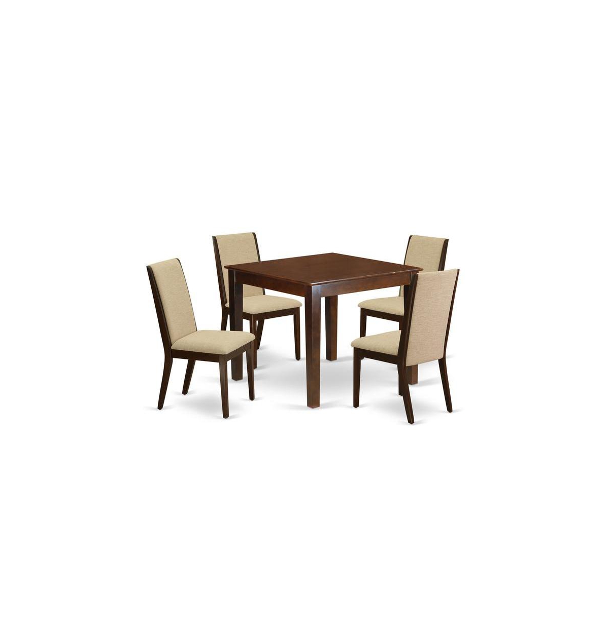 Click here for East West Furniture Dining Room Set Mahogany - Mah... prices