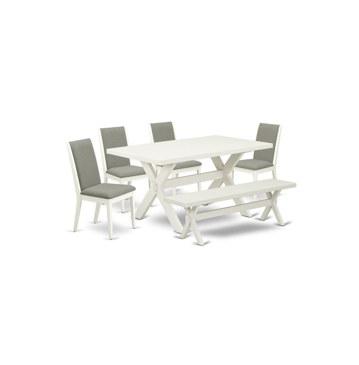 Click here for East West Furniture 6-Piece Dinette Set an Outstan... prices