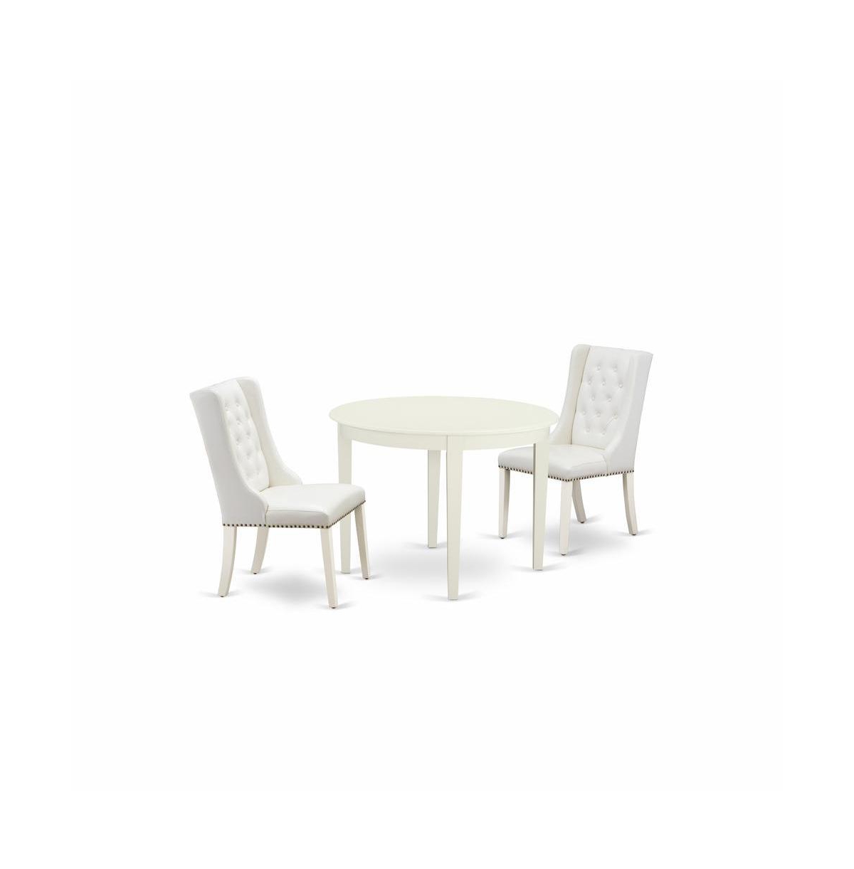 Click here for East West Furniture 3-Pc Dining Room Set Includes... prices