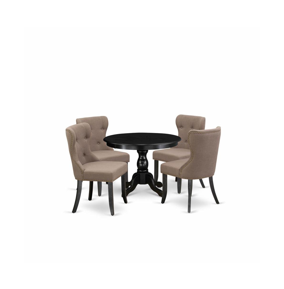 Click here for East West Furniture 5 Piece Kitchen Dining Table S... prices