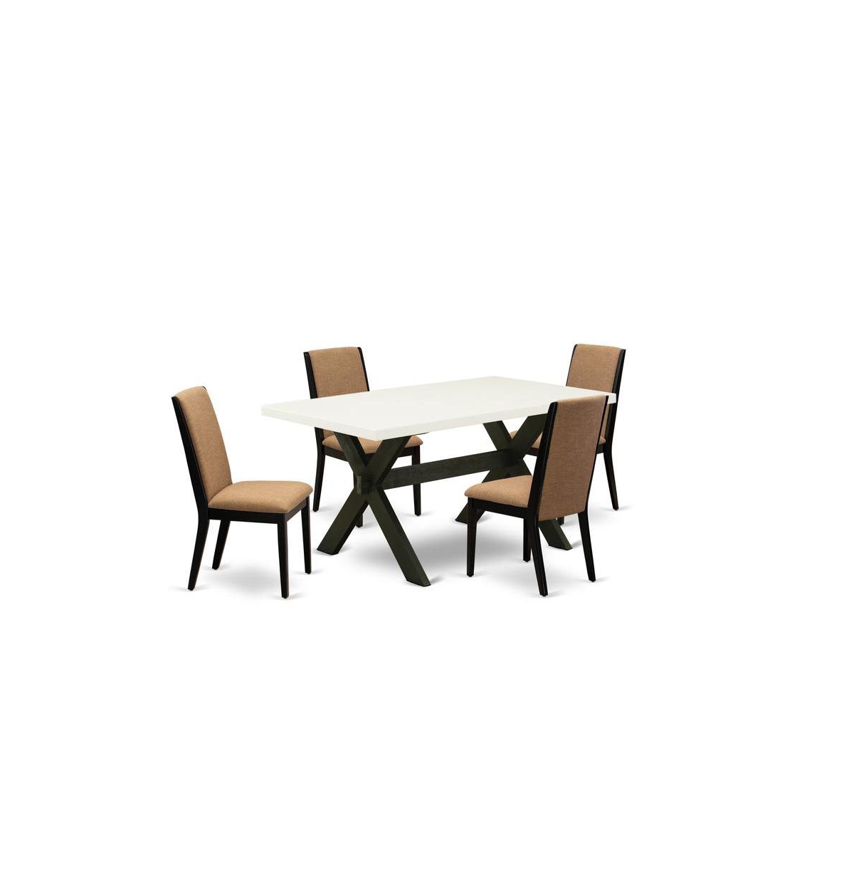 Click here for East West Furniture 5-Piece Amazing Modern Dining... prices