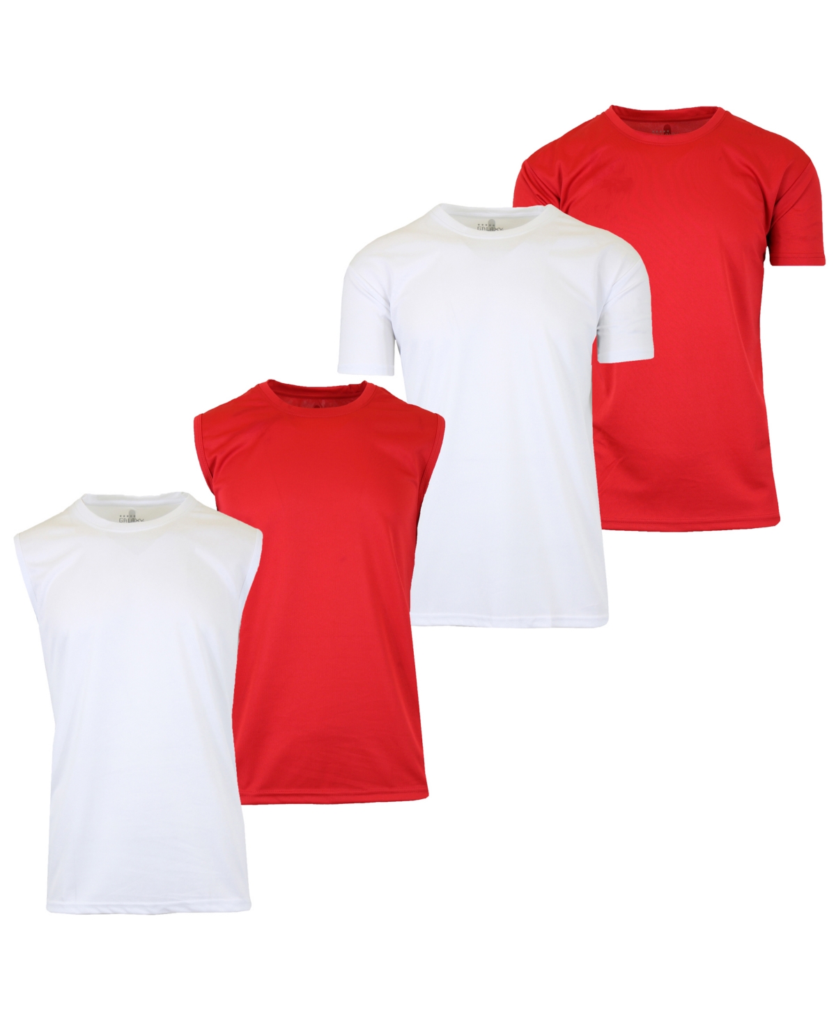 Click here for Galaxy By Harvic Mens 4-Pack Crewneck Regular Fit... prices