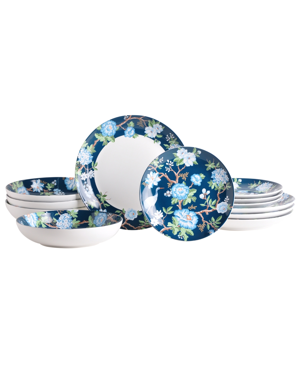 Click here for 222 Fifth Nightingale 12-Pc. Dinnerware Set  Servi... prices