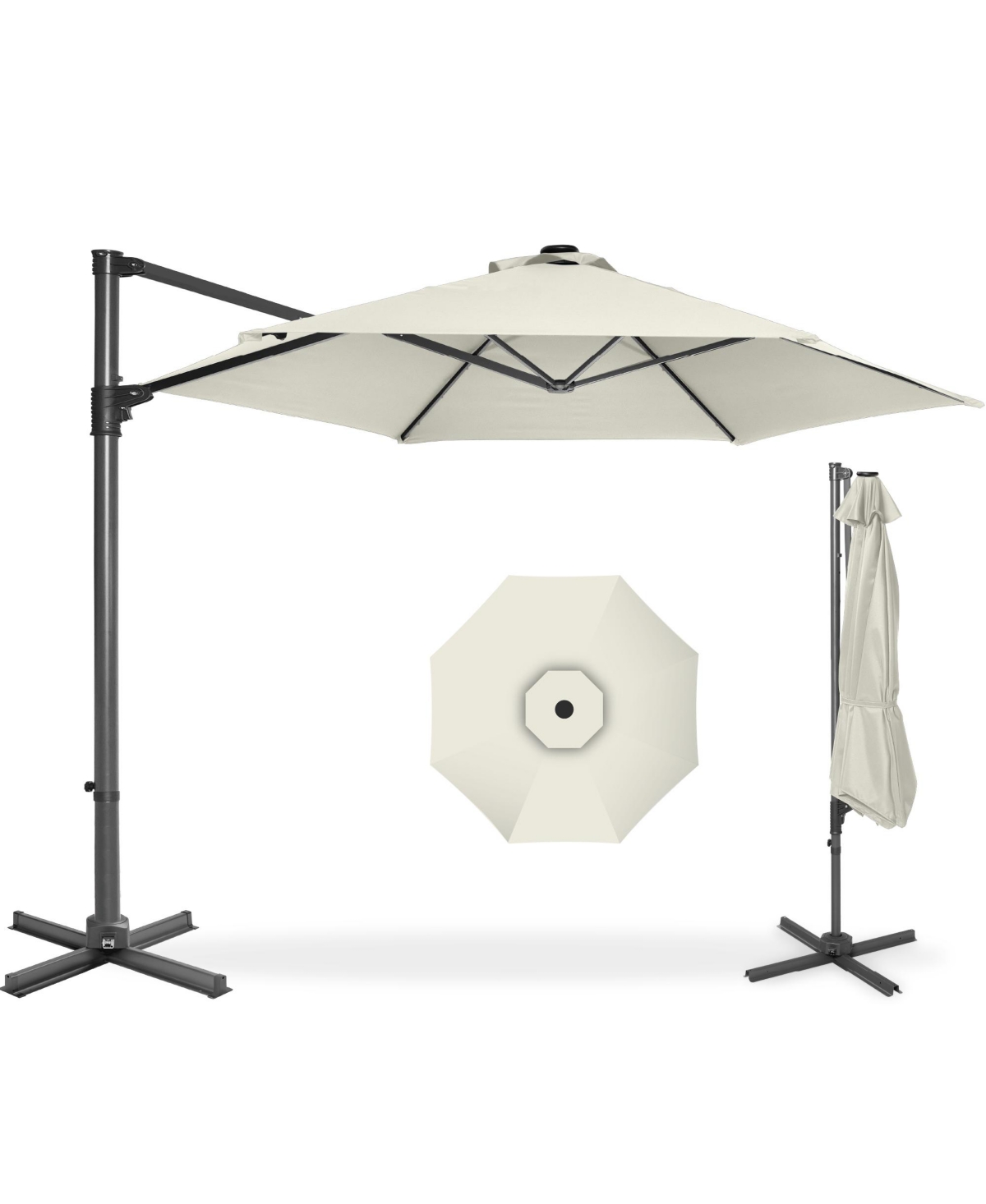 Click here for Best Choice Products 10ft 360° Rotating Canti... prices