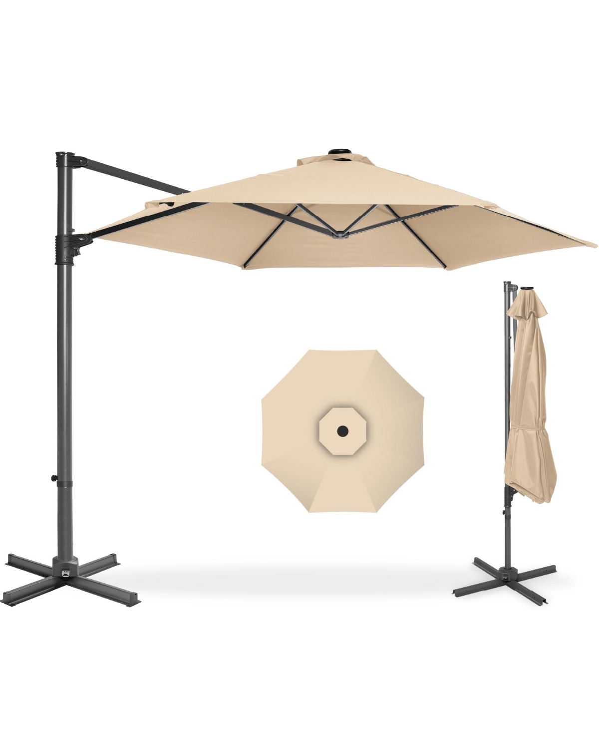 Click here for Best Choice Products 10ft 360° Rotating Canti... prices