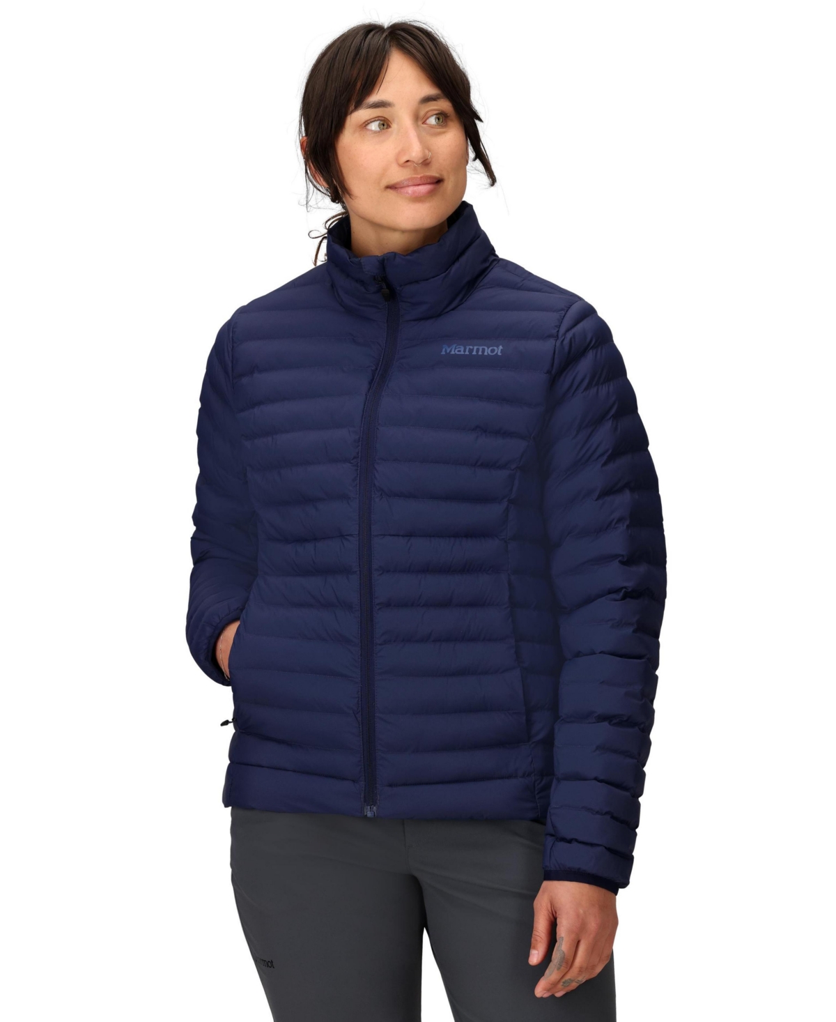 Click here for Marmot Womens Echo Featherless Jacket - Arctic Nav prices