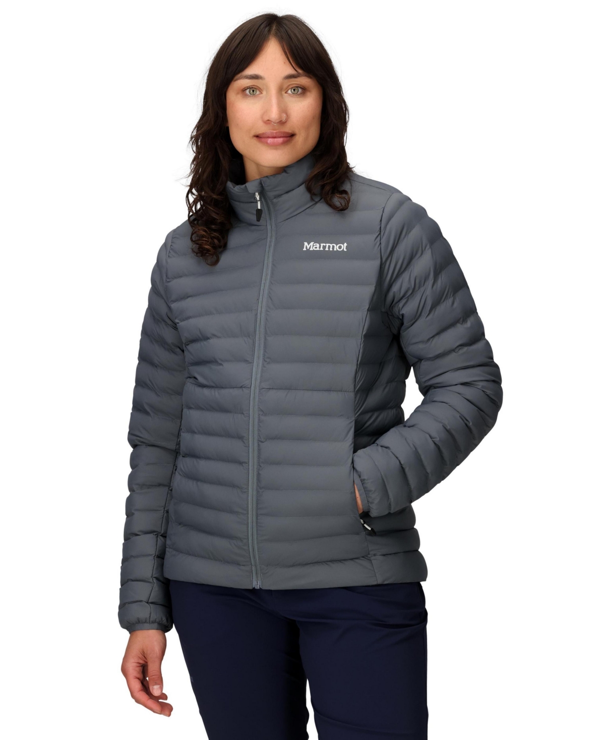Click here for Marmot Womens Echo Featherless Jacket - Steel Onyx prices