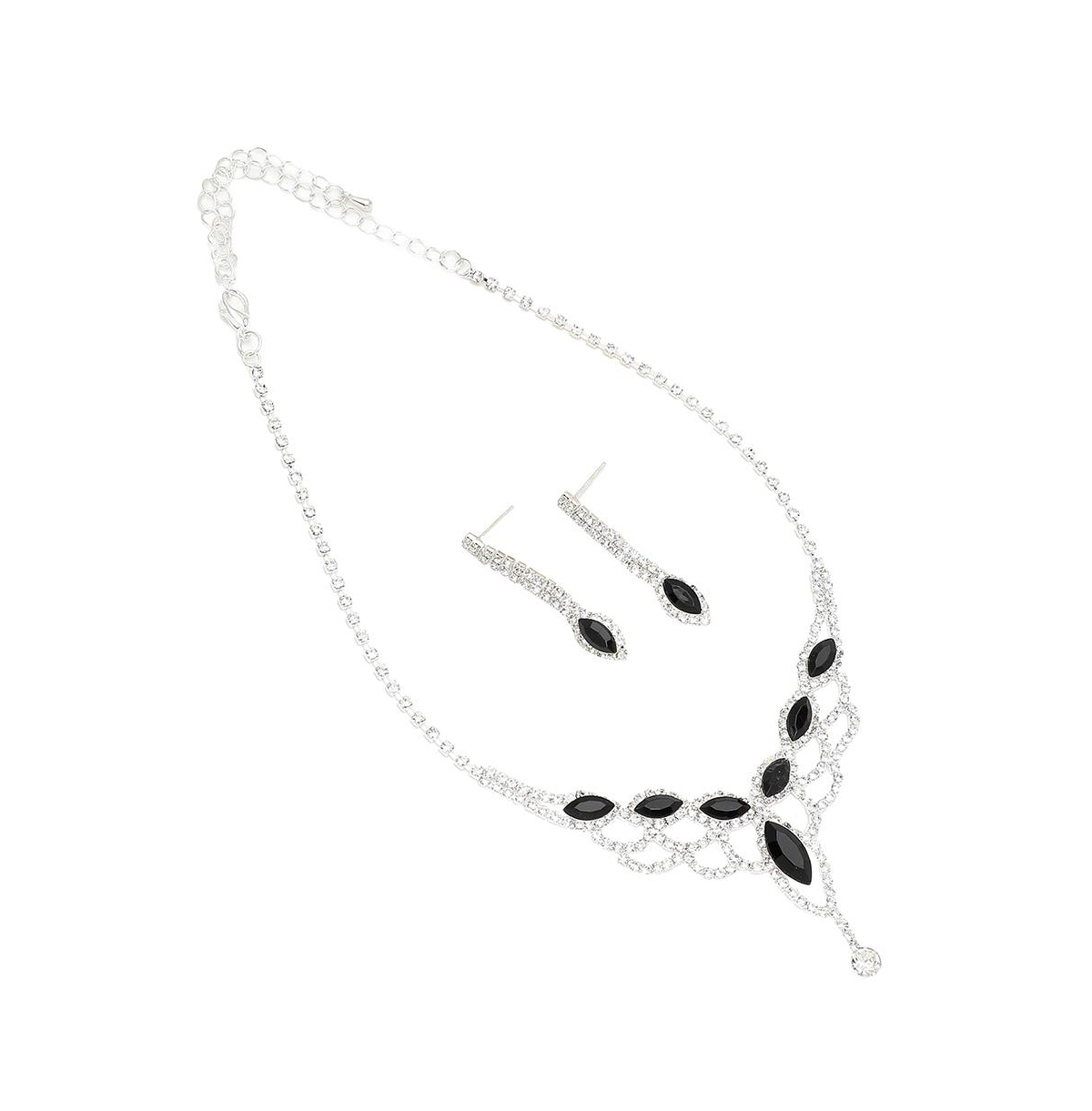 Click here for Sohi Diana Jewellery Set - Black prices