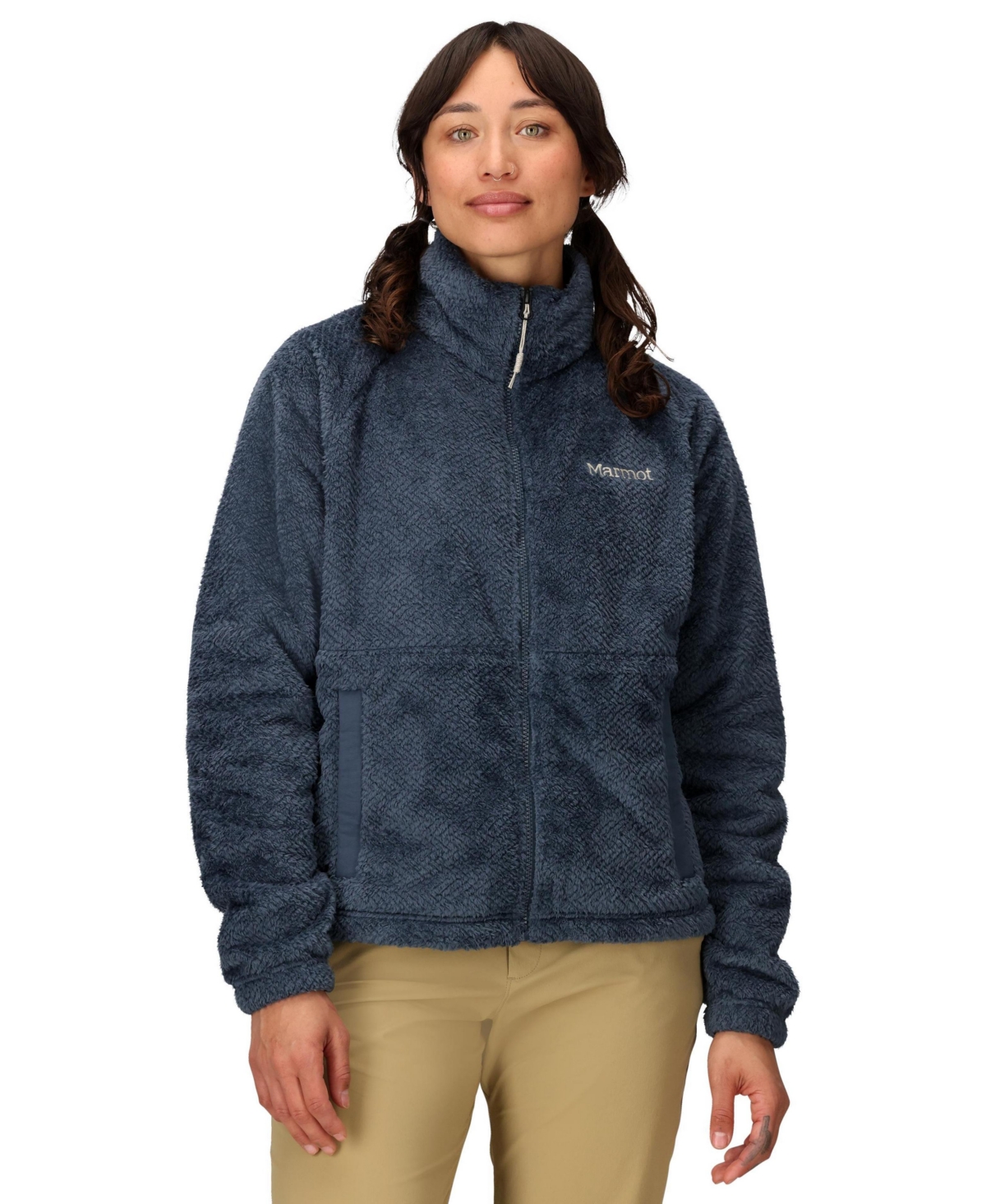 Click here for Marmot Womens Homestead Zipper Jacket - Thunderhea... prices