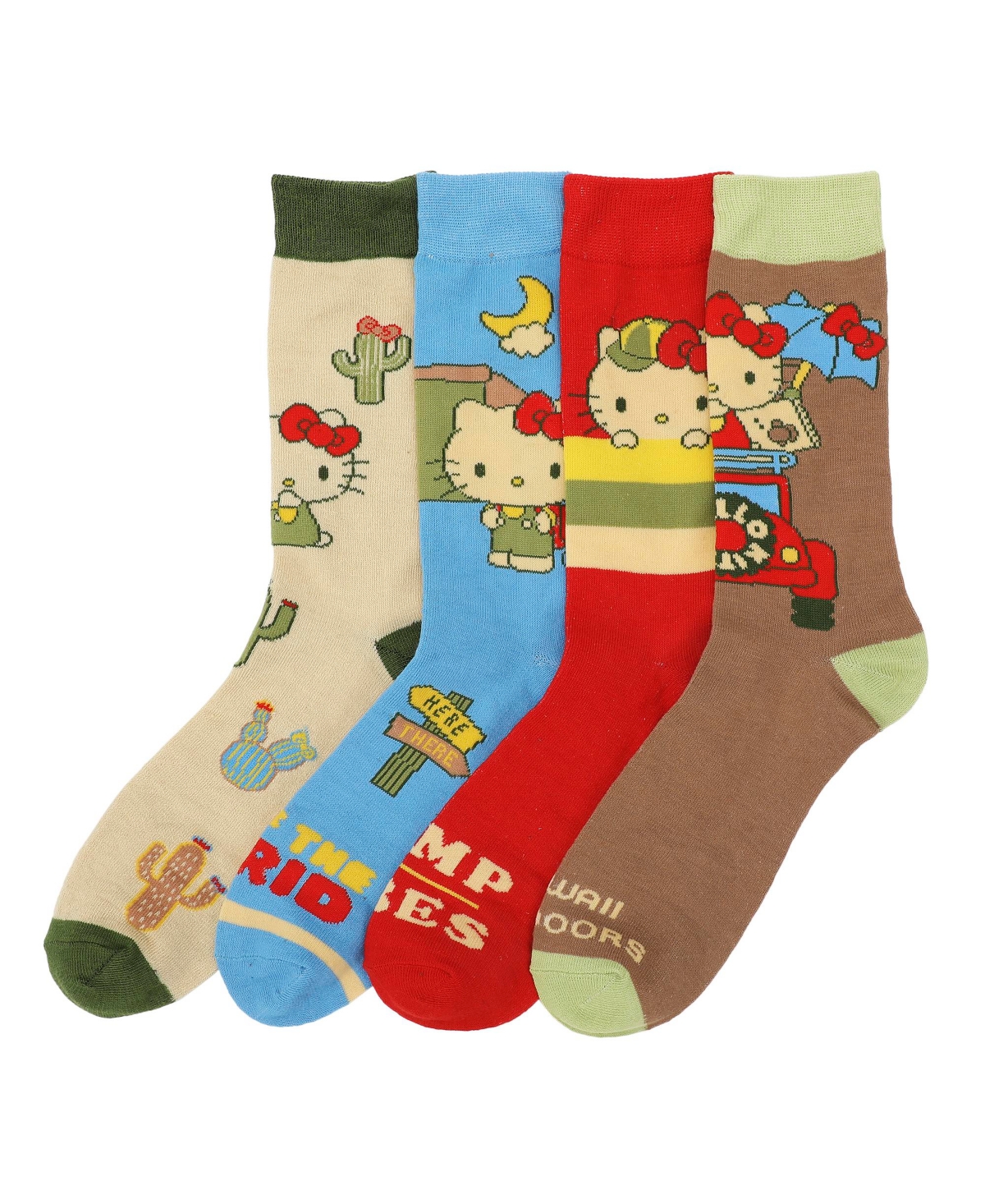 Click here for Hello Kitty Womens 4-Pair Socks - Hello kitty kawa... prices