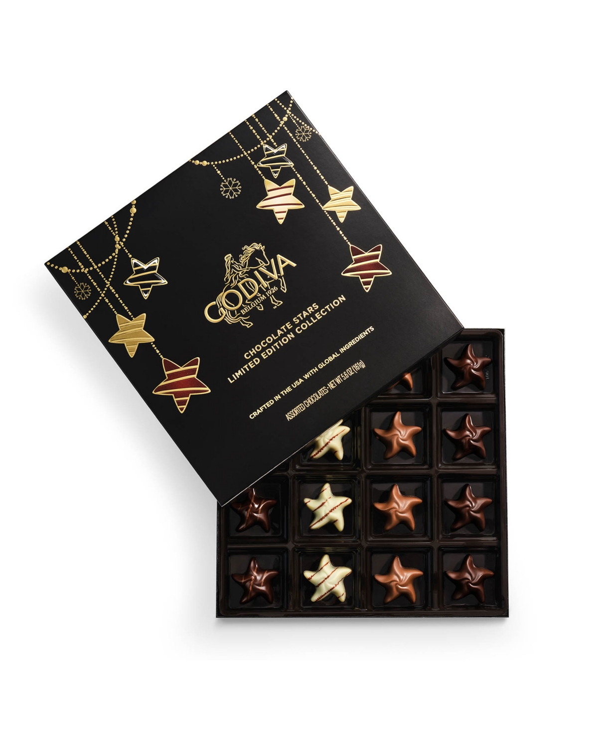 Click here for Godiva Holiday Stars Chocolate Gift Box  16 Pieces prices