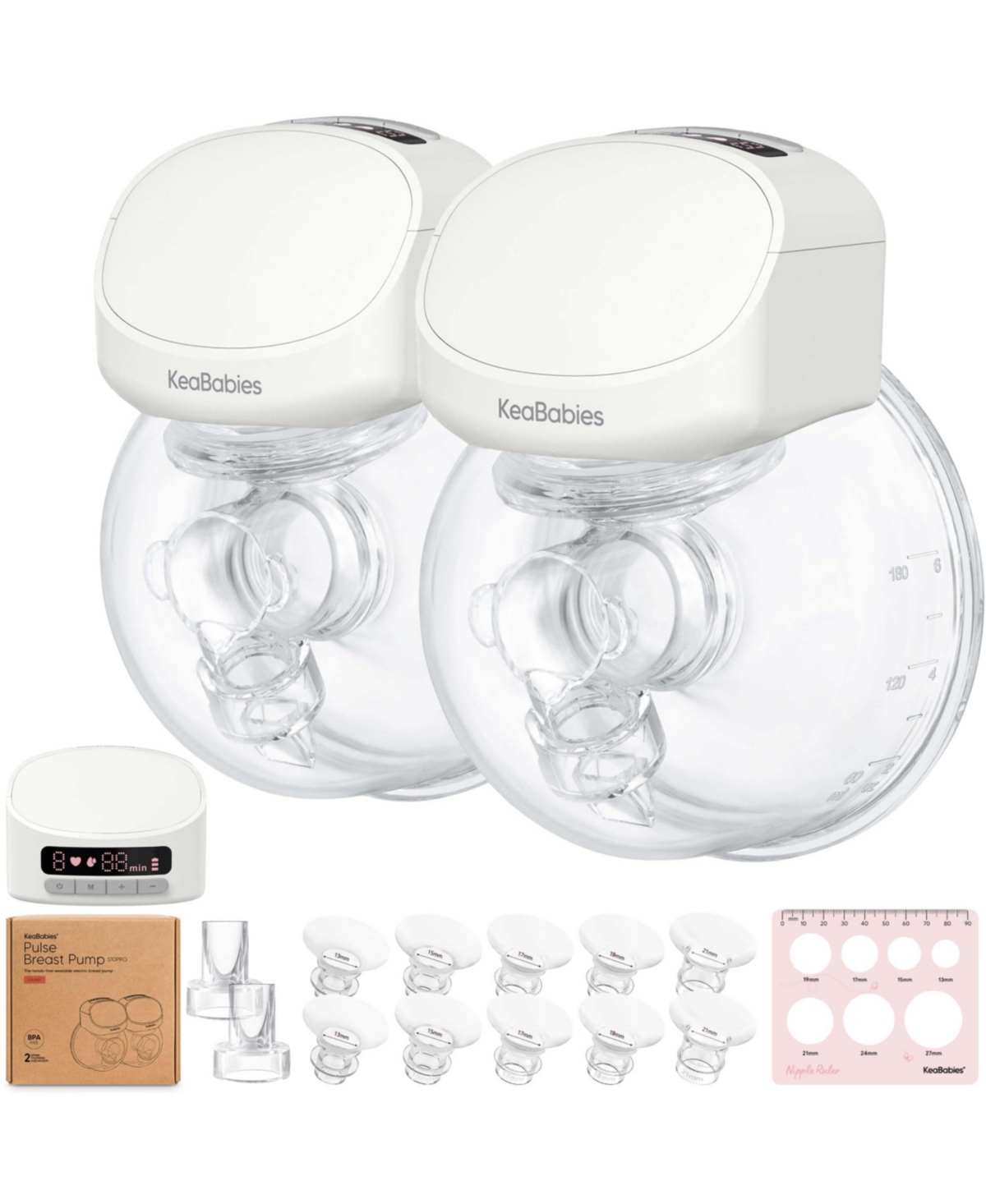 Click here for KeaBabies Pulse S10 Pro Breast Pump Hands Free  El... prices